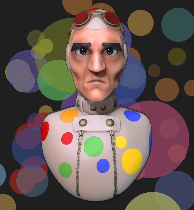 ArtStation - Polka-Dot Man