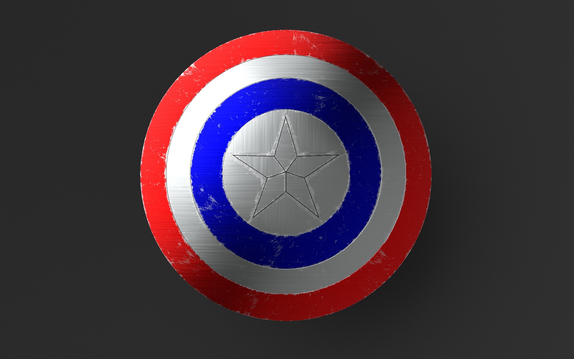 ArtStation - Captain America's Shield