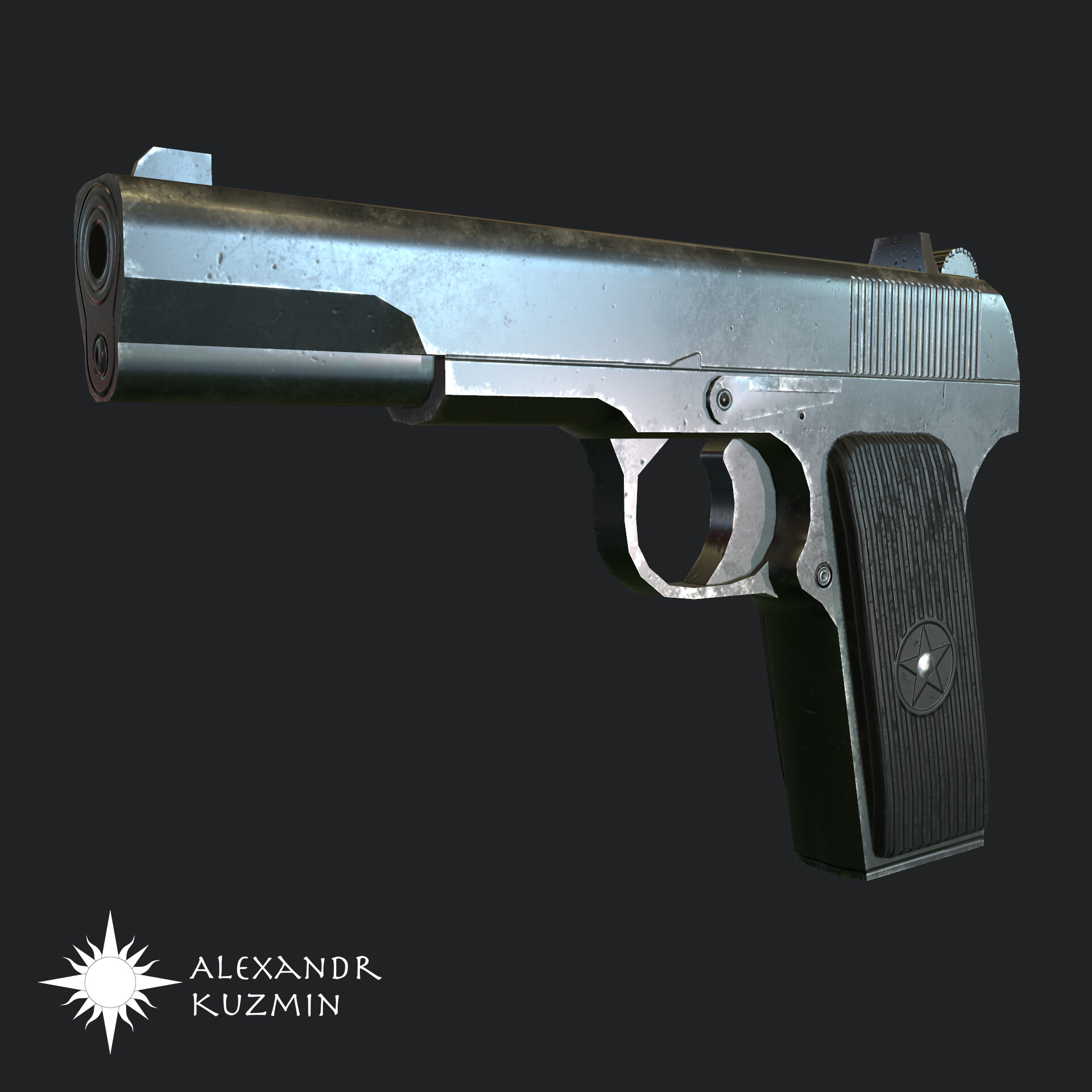 ArtStation - TT (Pistol mod. 1933, Tula Tokarev)