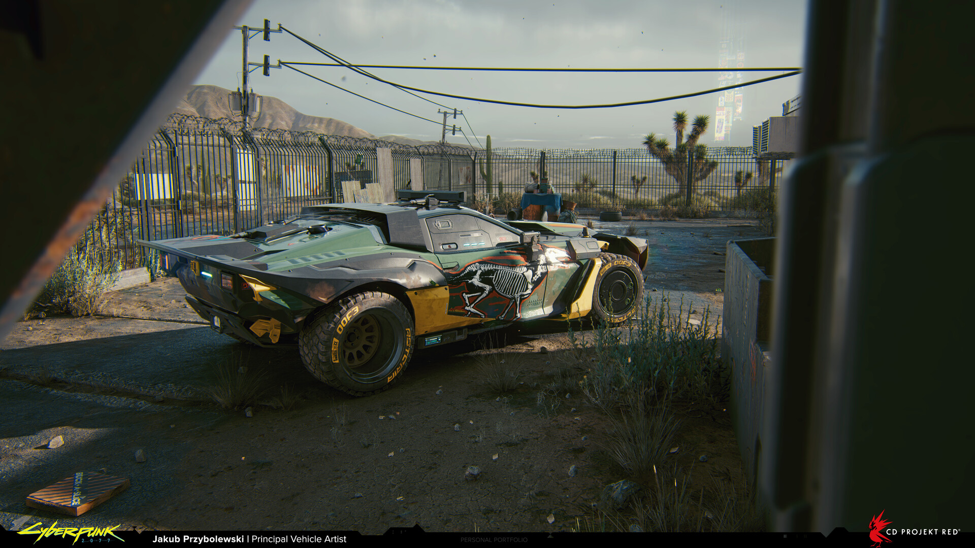 Cyberpunk 2077 — Quadra Type-66 Nomad by Jakub Przybolewski — ProUser.Me