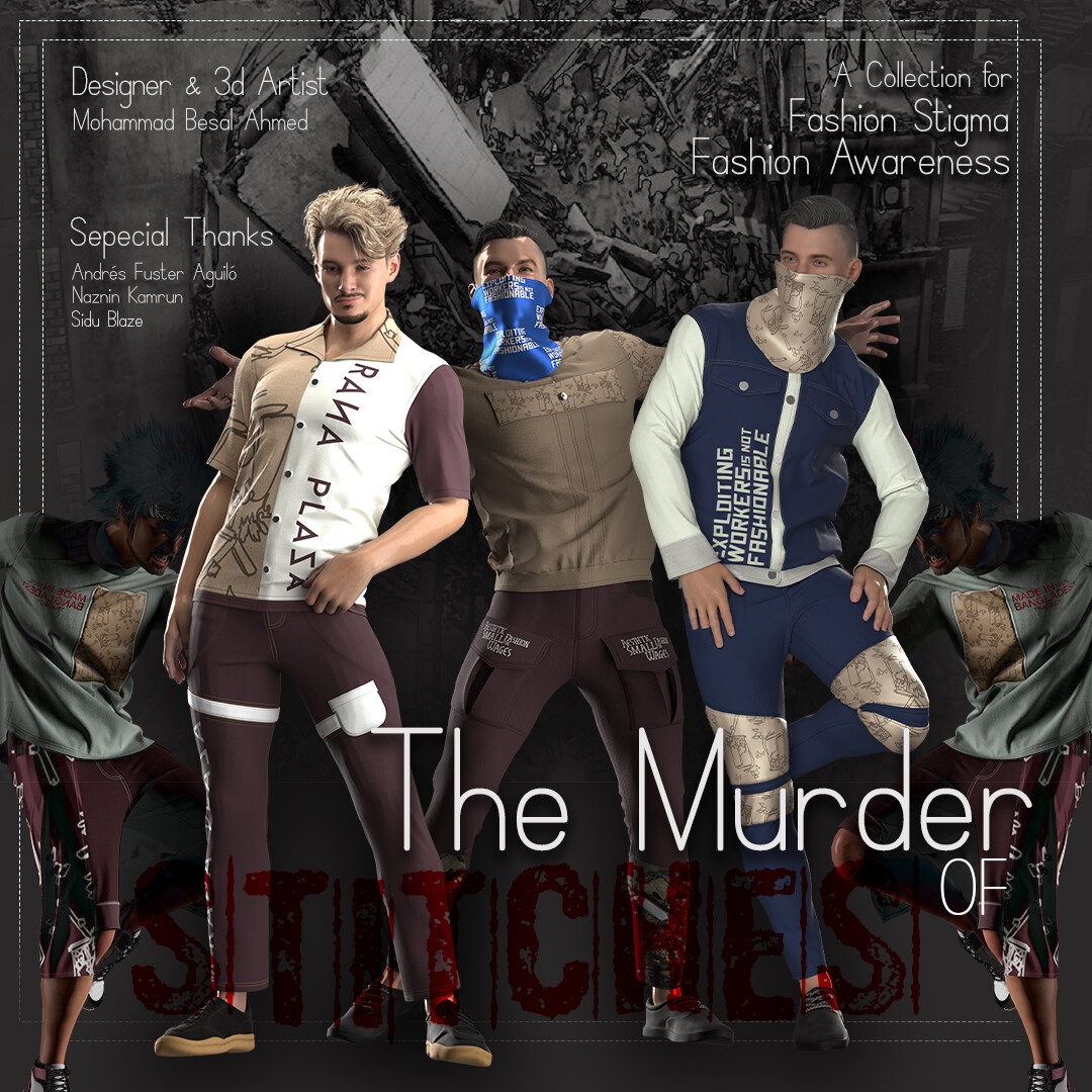 ArtStation - The Murder of stitches -Design & research by me