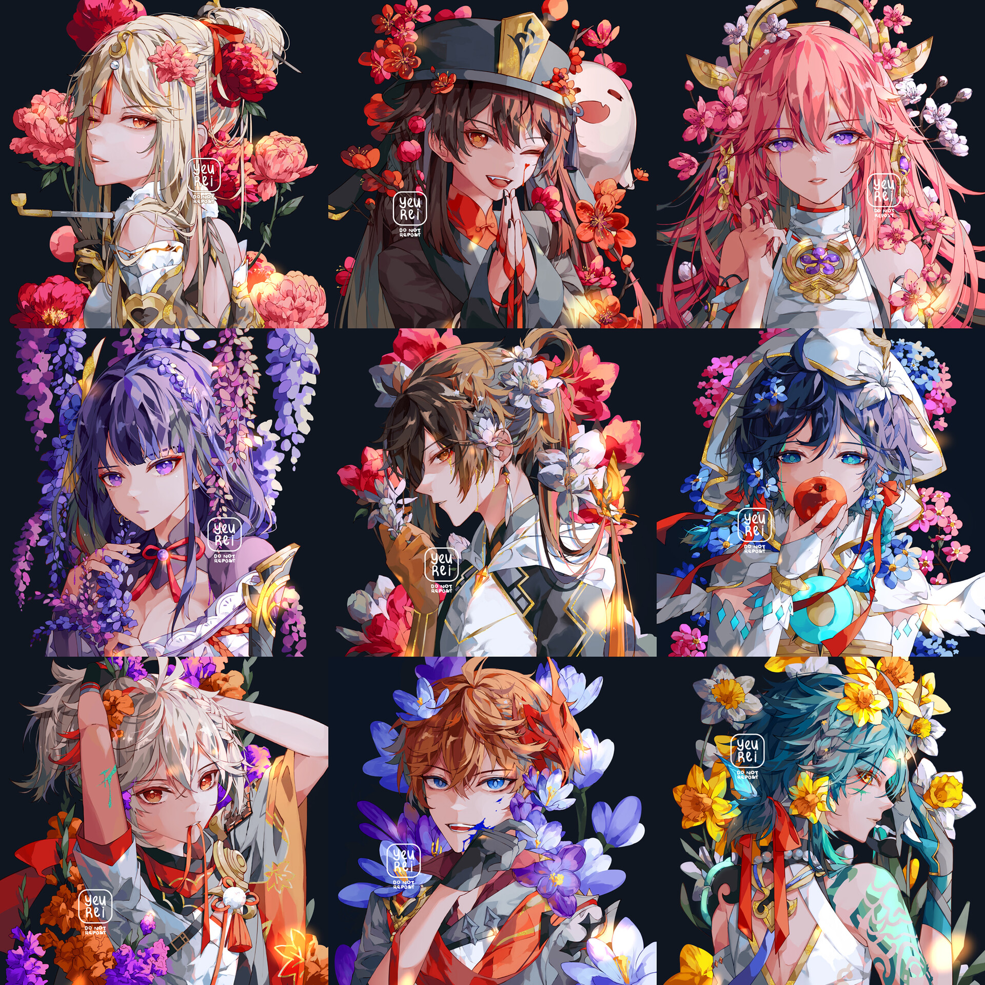 ArtStation - Flowers