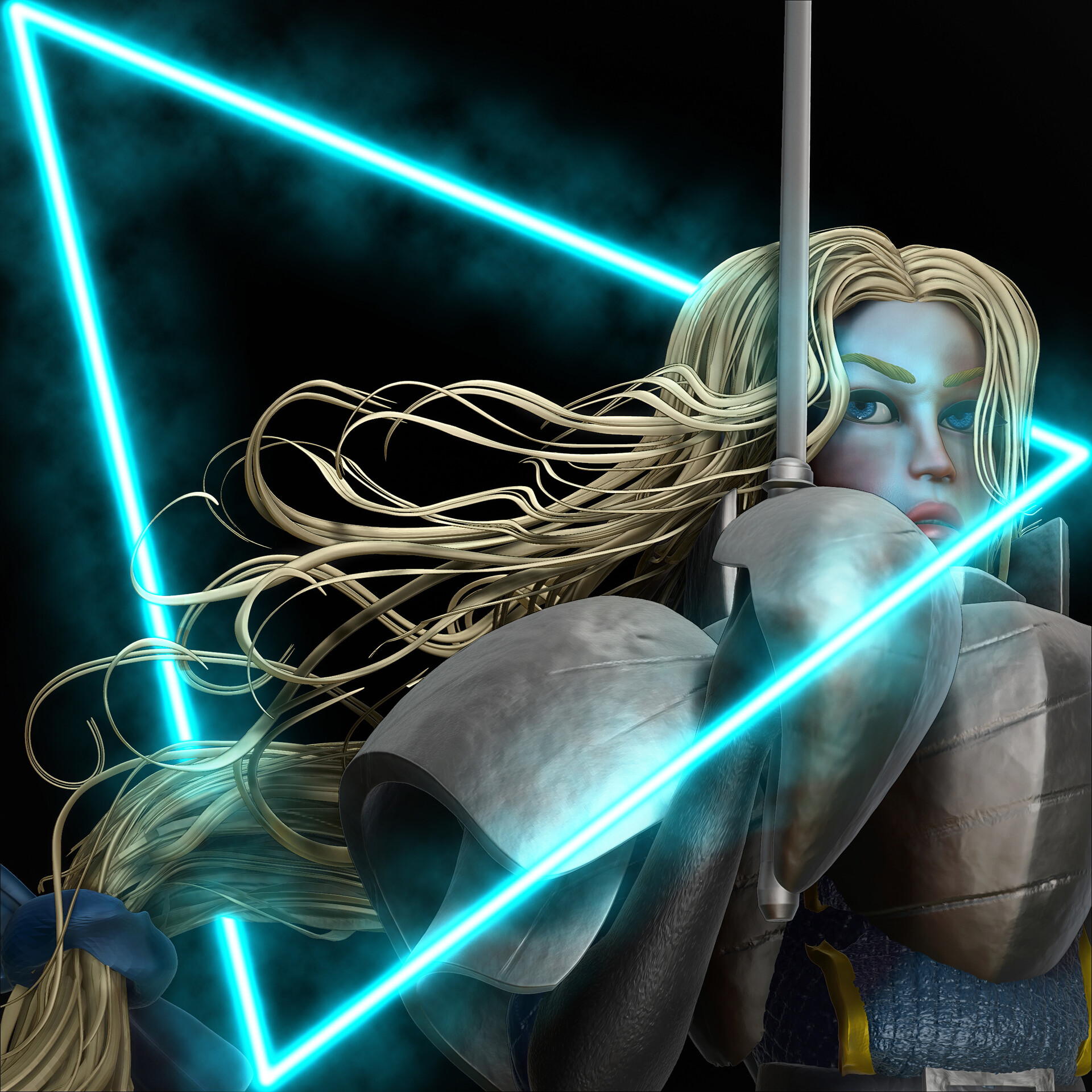 ArtStation - Charlotte {Samurai Showdown fan art}