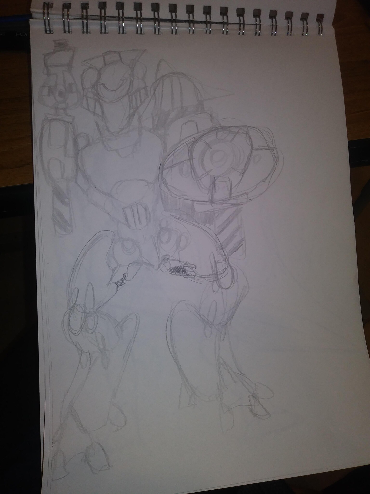 ArtStation - Mech and Creature worm god... #JimBoxer