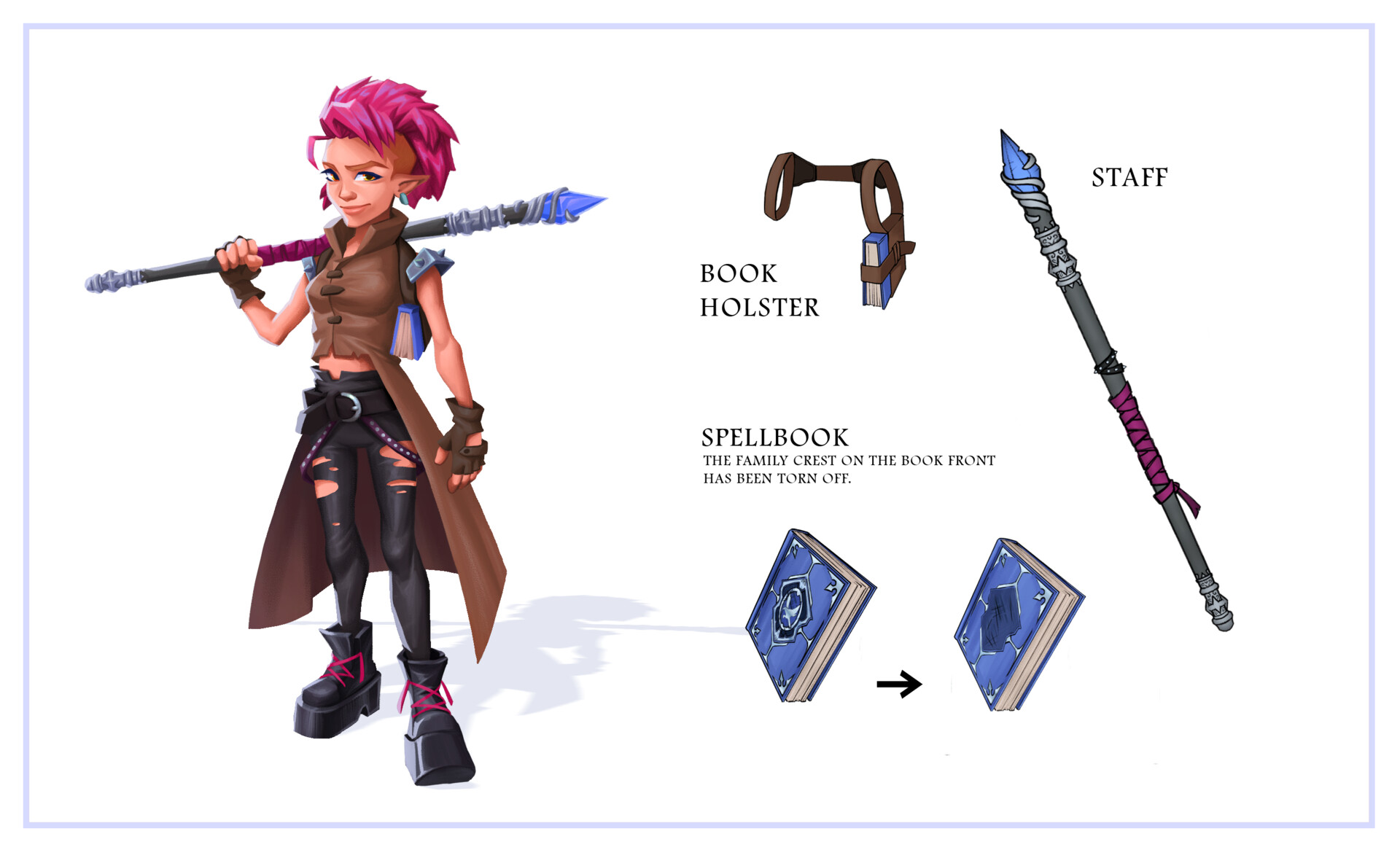 ArtStation - Punk Wizard