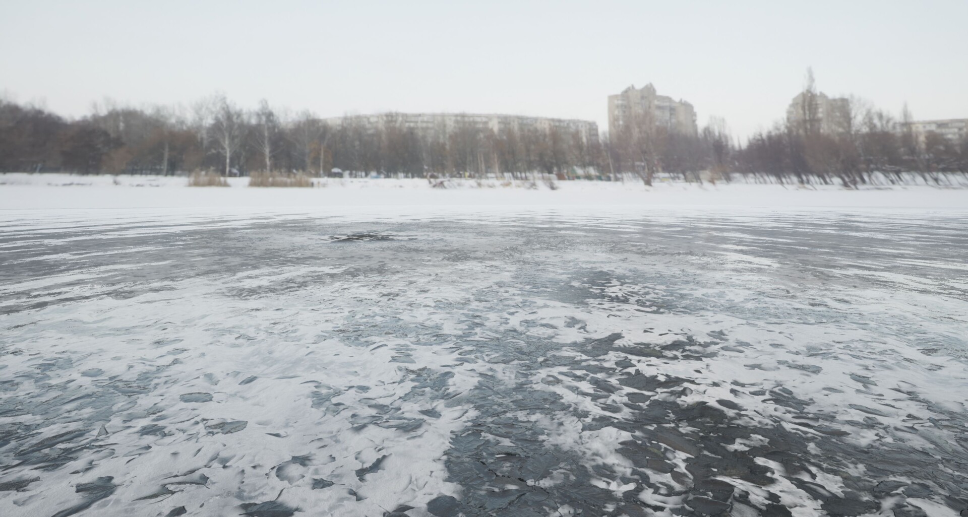 ArtStation - Melting Snow and Ice (UE4 RTX WIP)