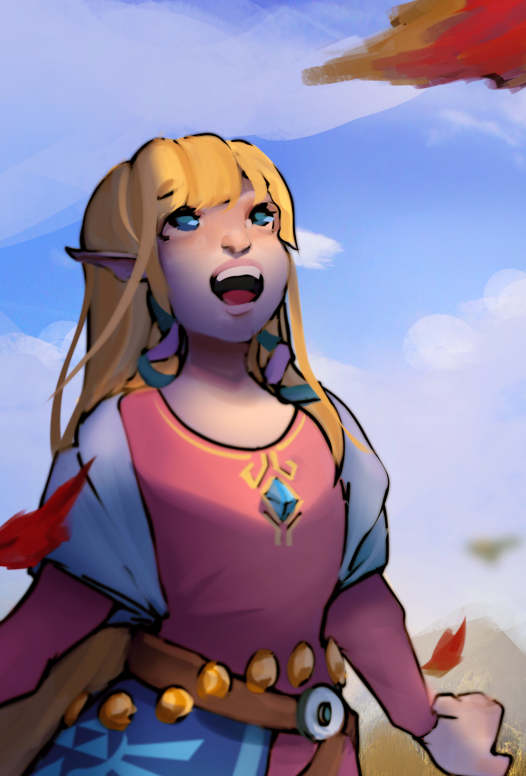 Princess Zelda Skyward Sword Fan Art