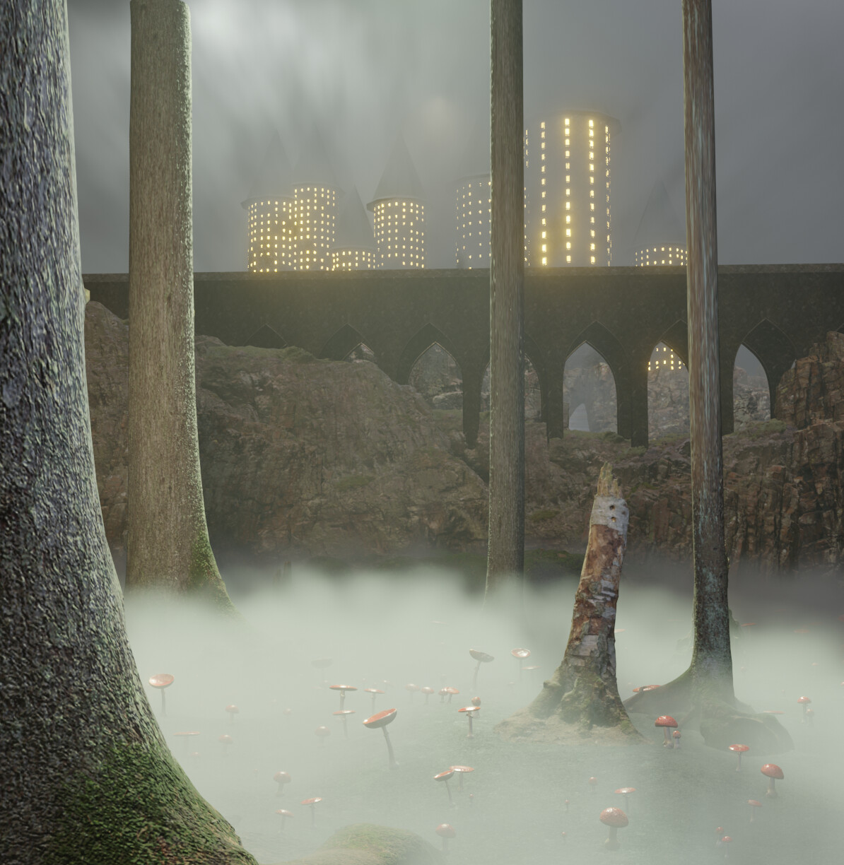 ArtStation - Forest City