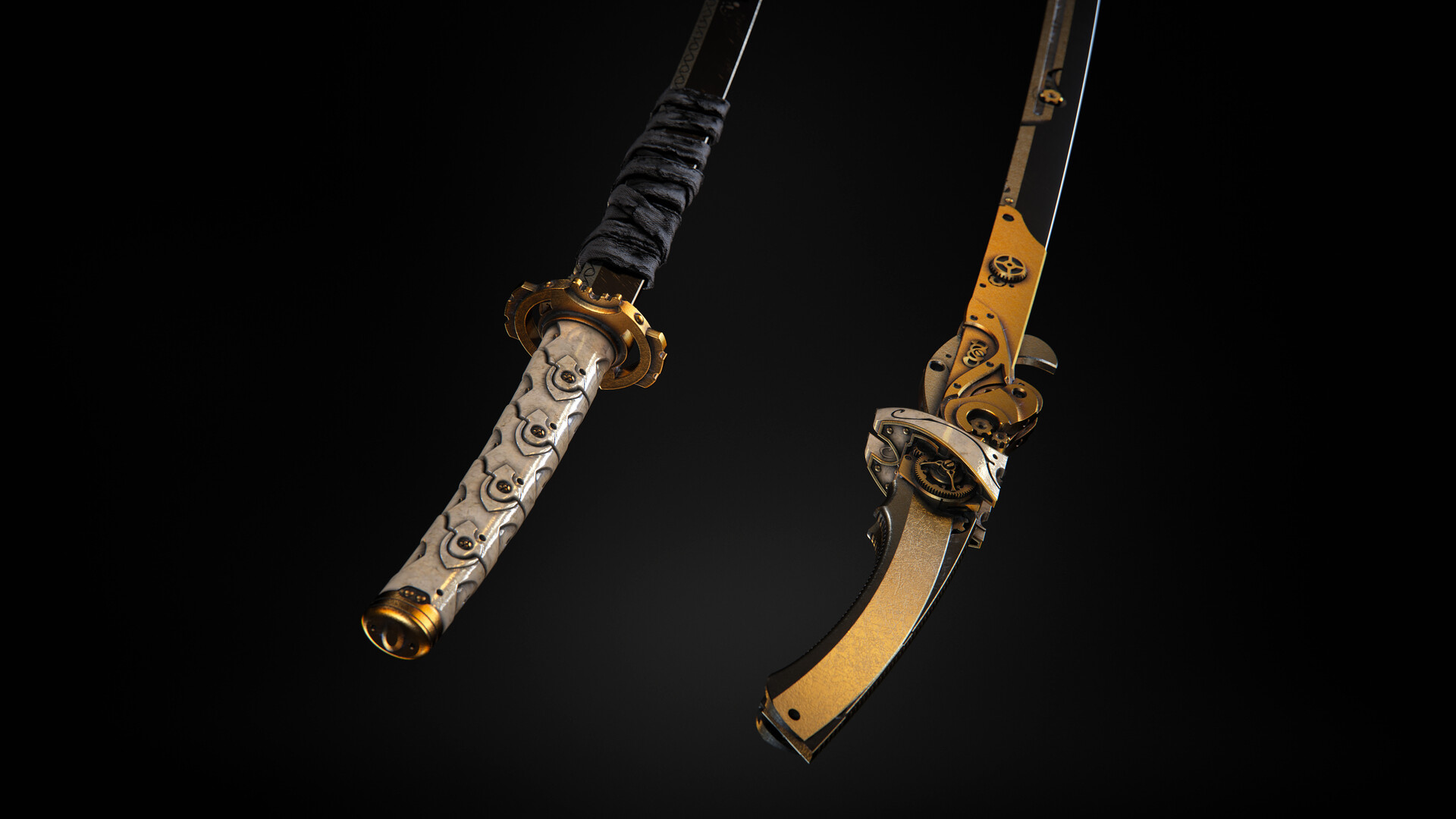 Vitaly Bulgarov - Mortal Shell: Virtuous Cycle - Axatana Weapon