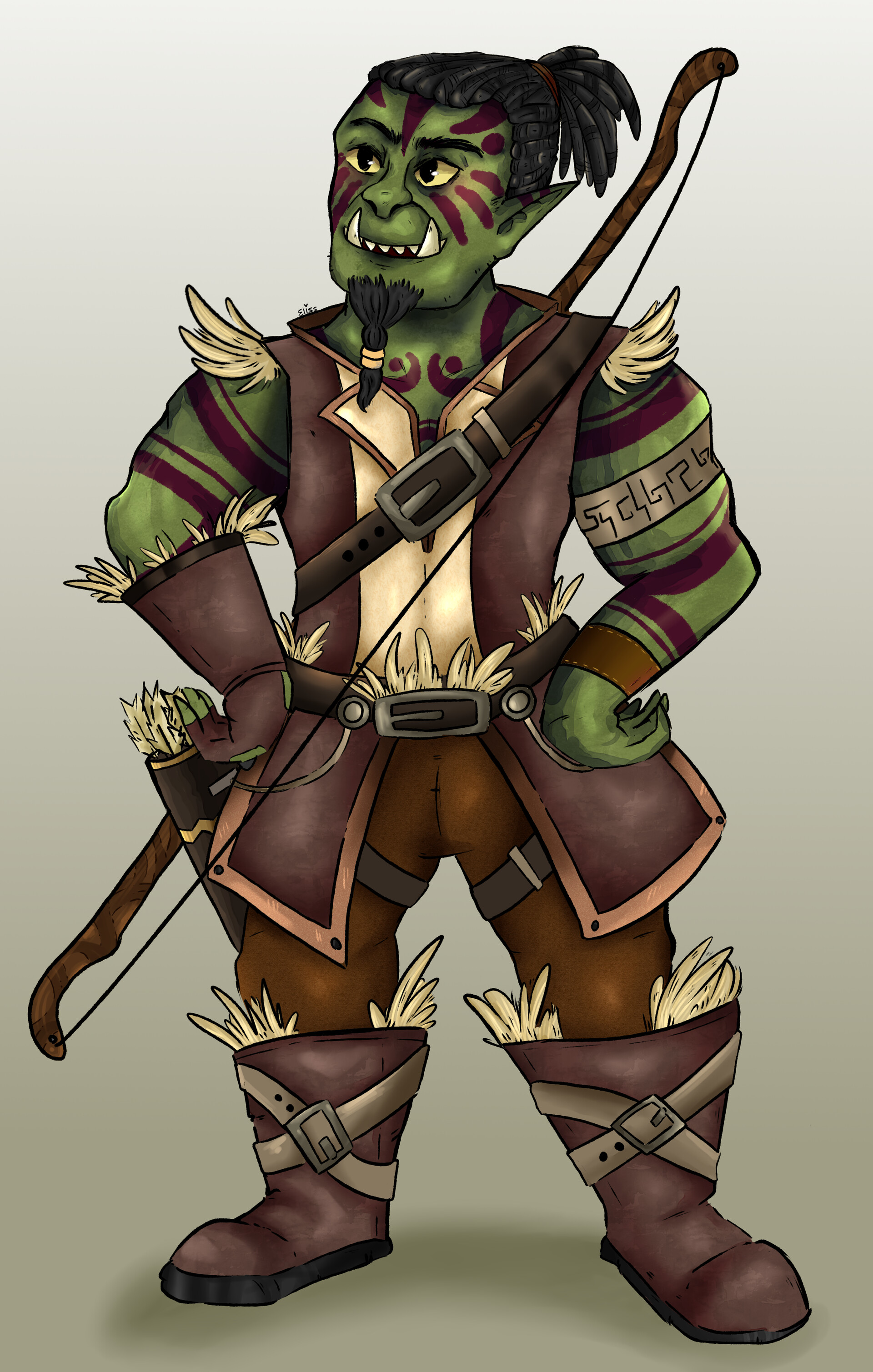 ArtStation - Orc hunter