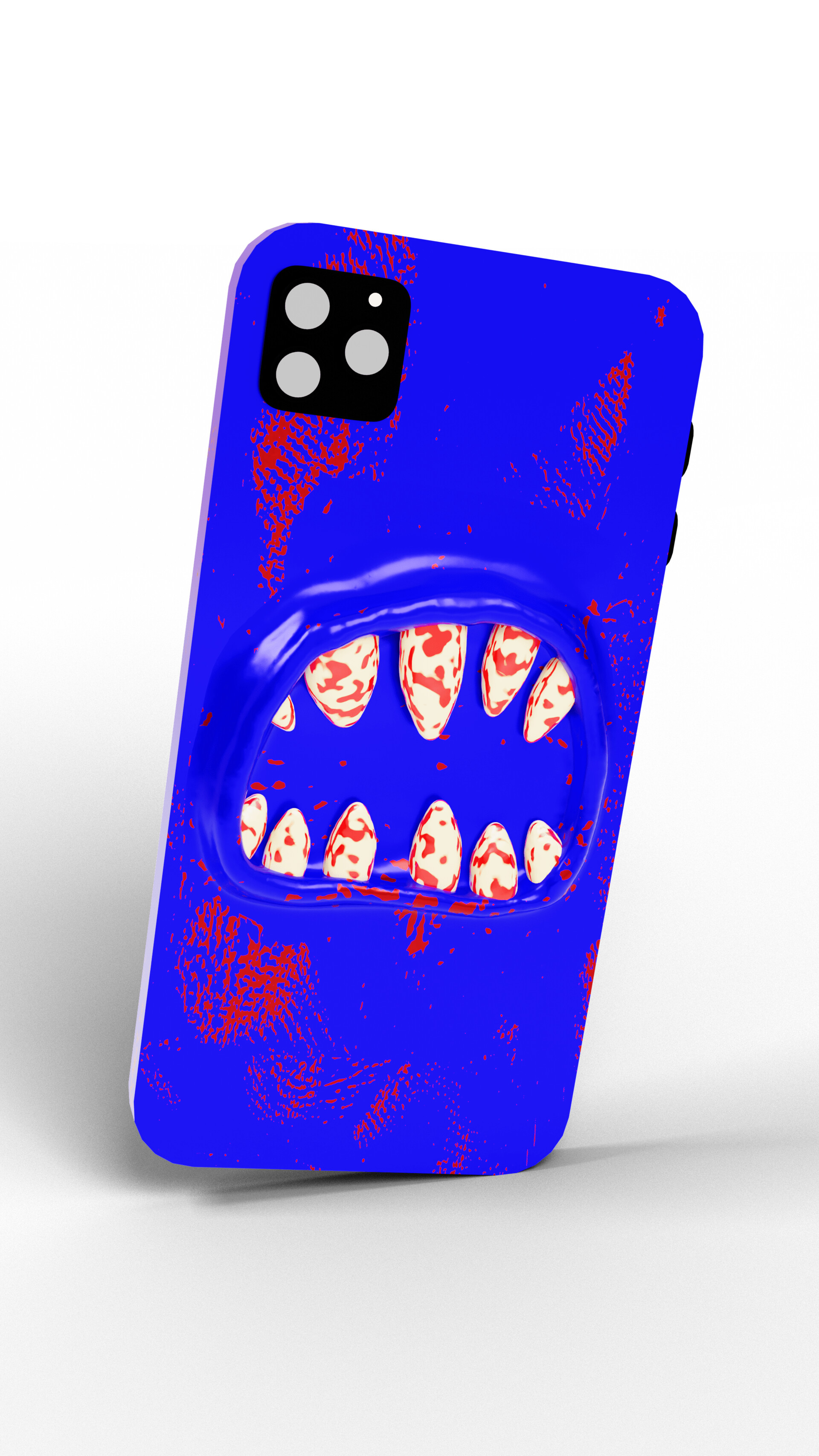 ArtStation - A Monstrous Phone (3D render)