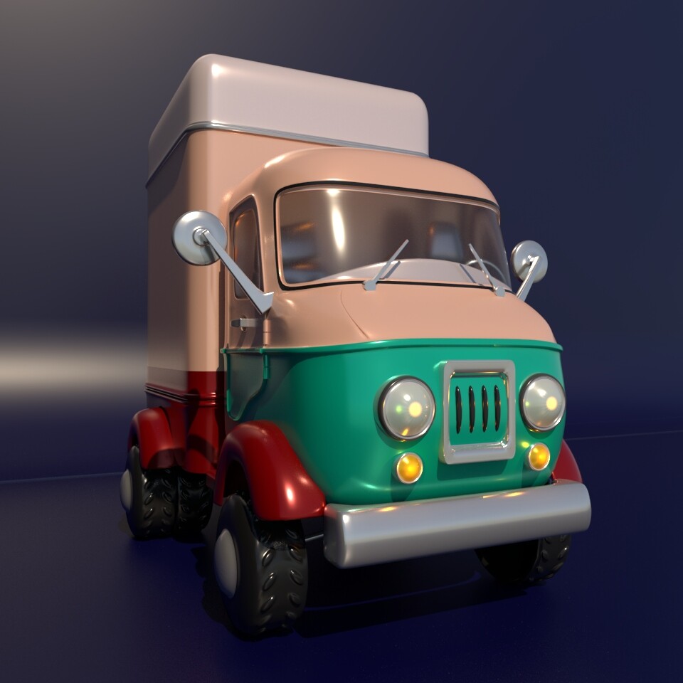 ArtStation - CARTOON CAR 🚗