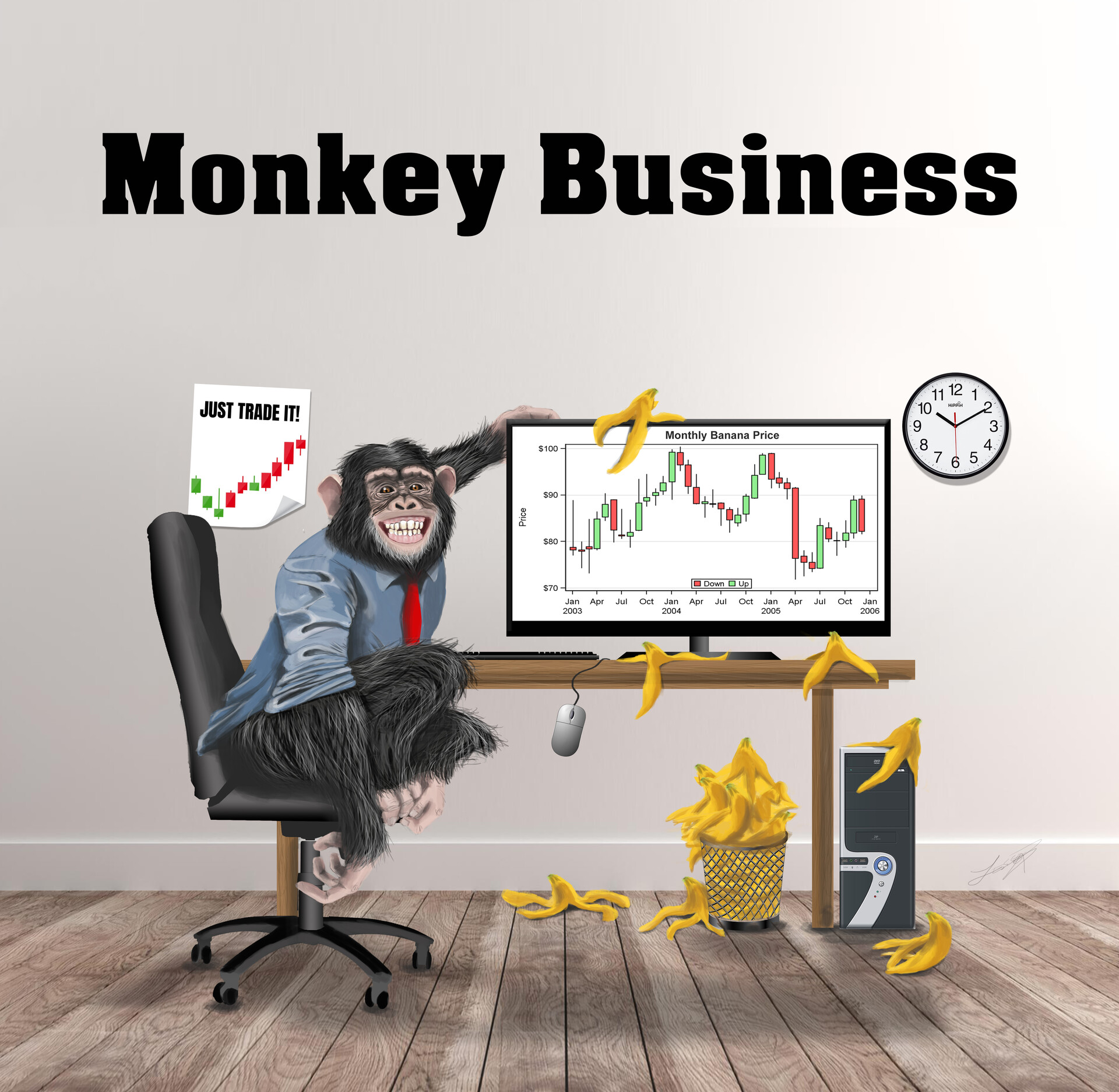 ArtStation - Monkey Business