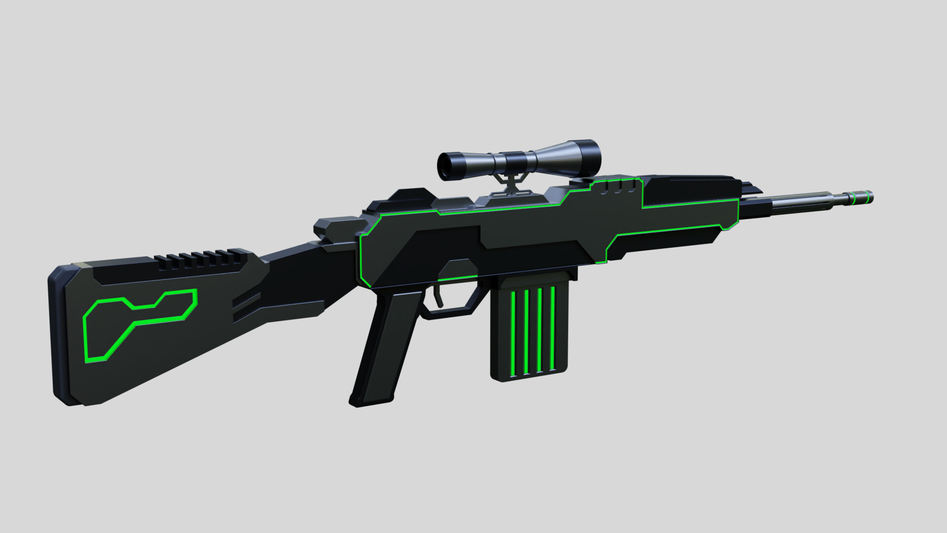 ArtStation - Euralan Forces WarGun M1