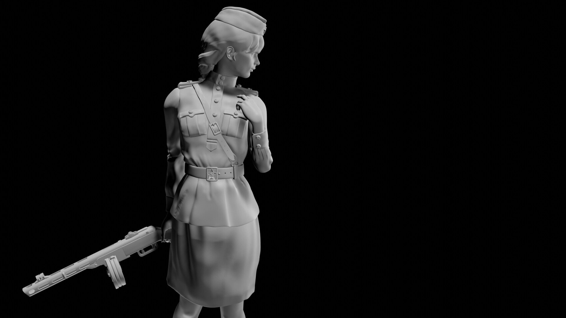 Azuma Models - Gimnasterka Girl