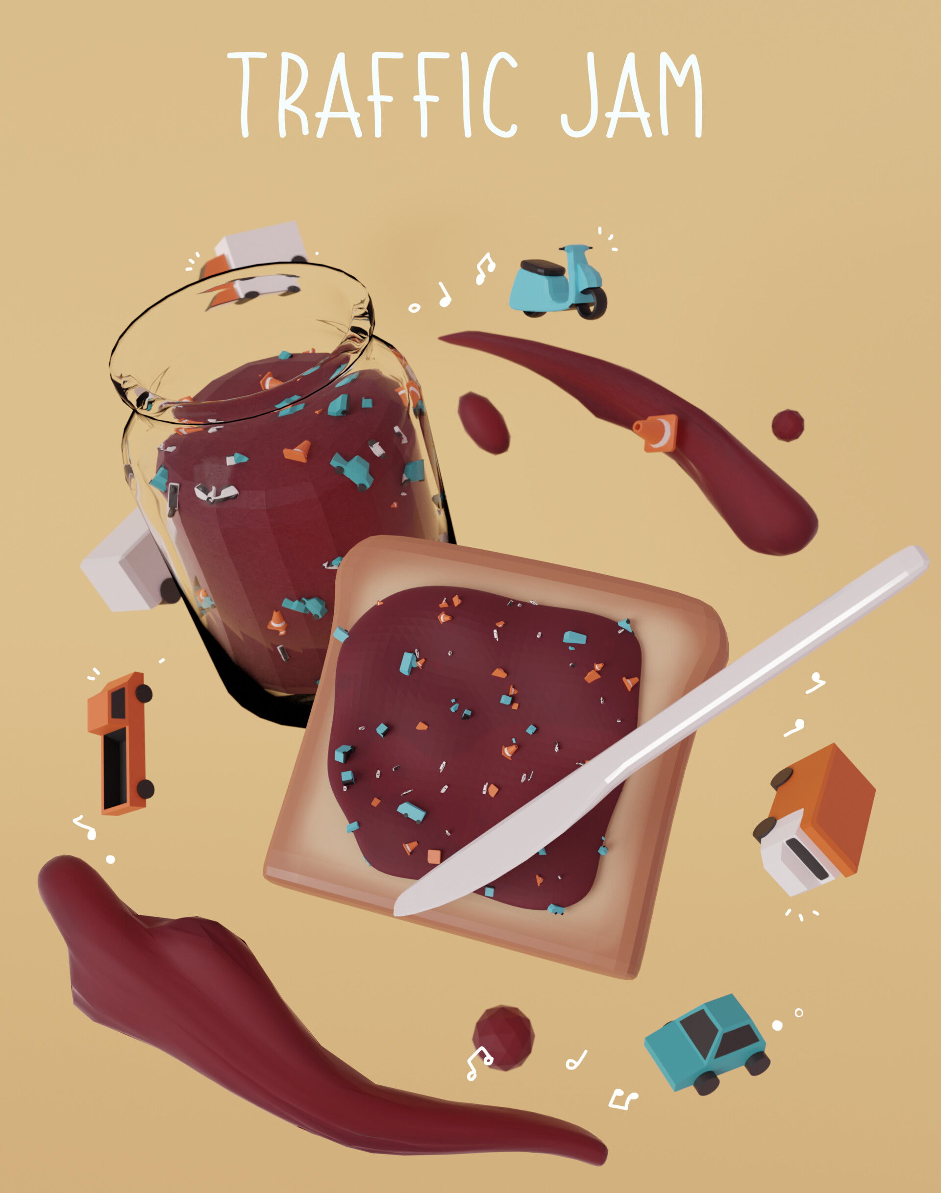 ArtStation - Traffic Jam