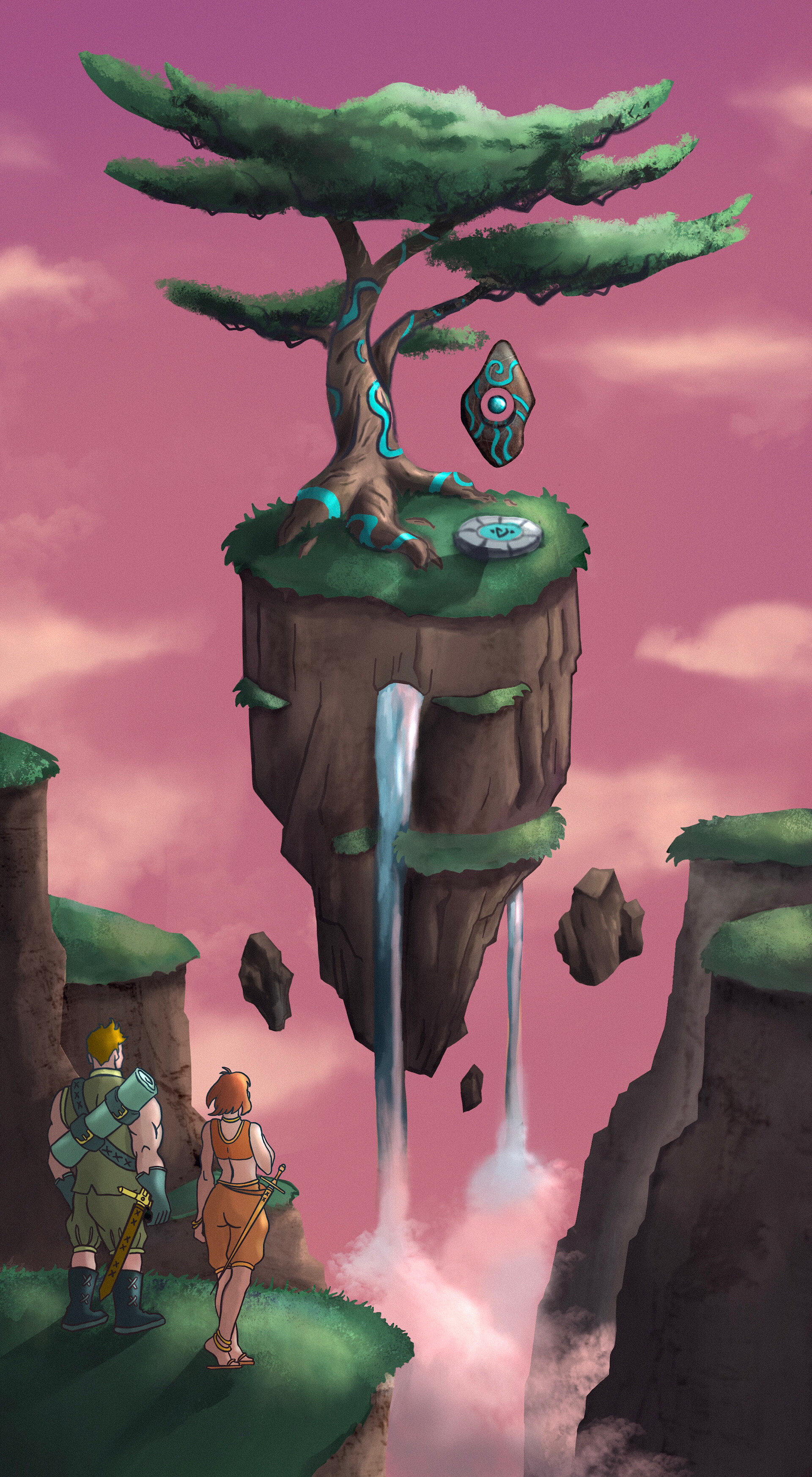 ArtStation - Floating Runes, Greg Archuleta