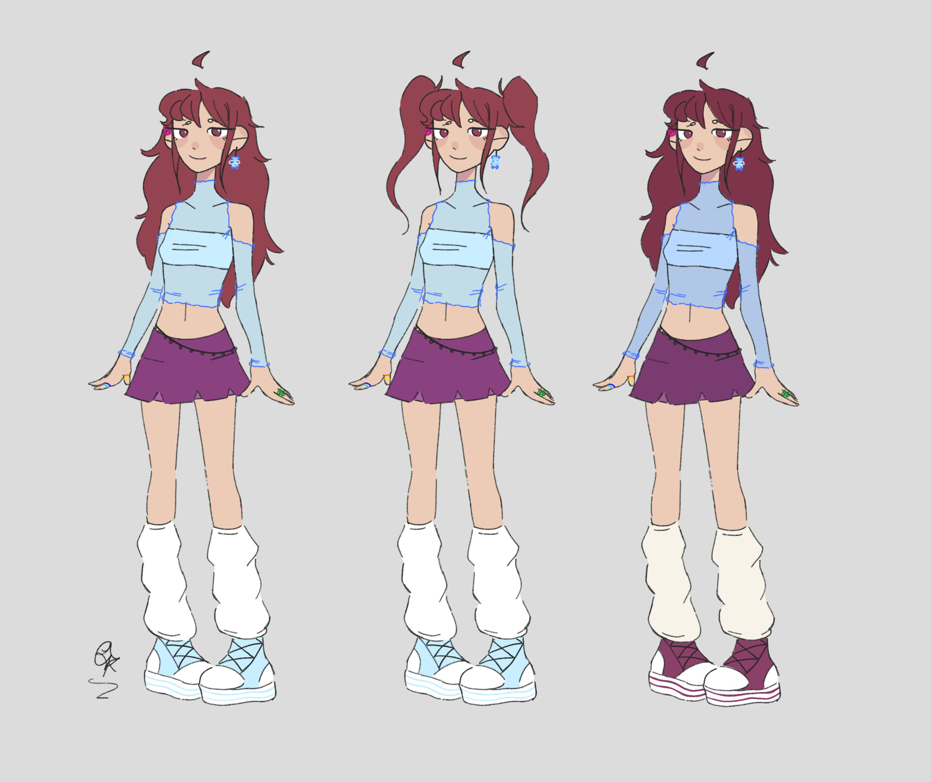 ArtStation - Concept art of an original character