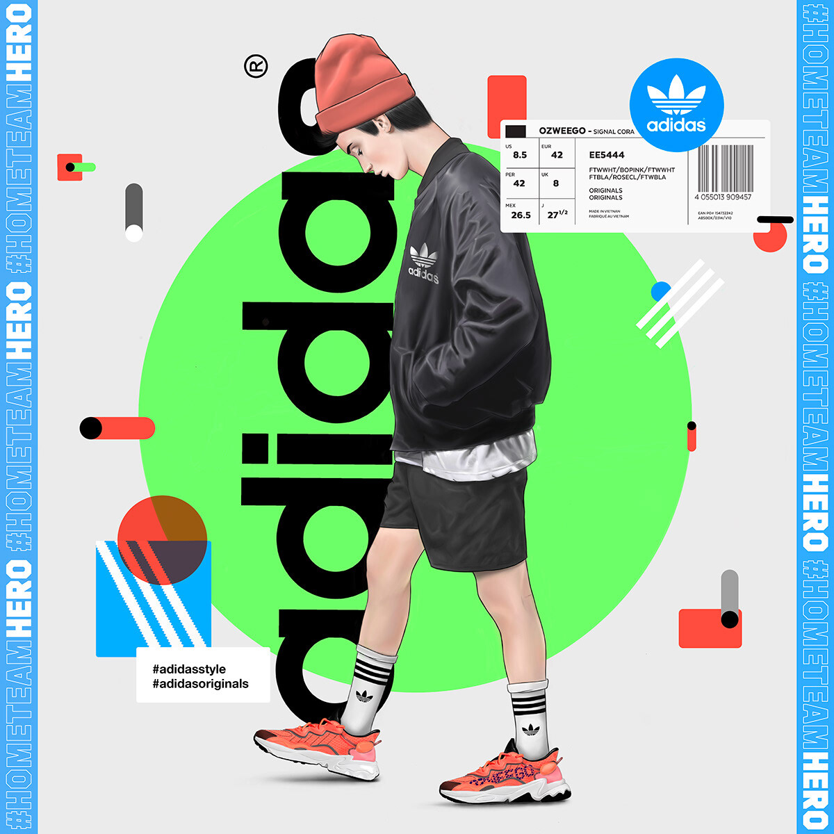 ArtStation - Adidas people