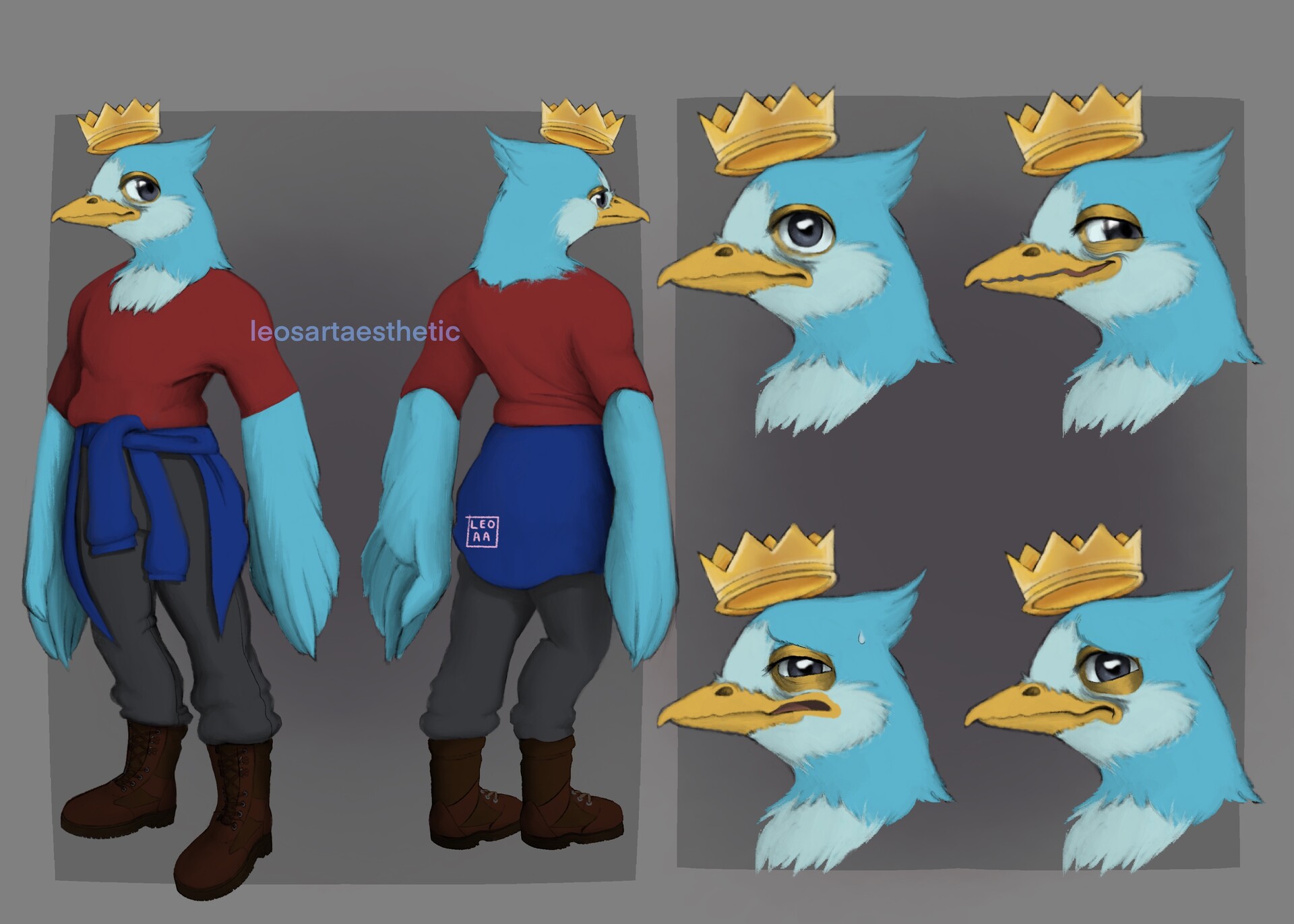 ArtStation - Character Reference: King