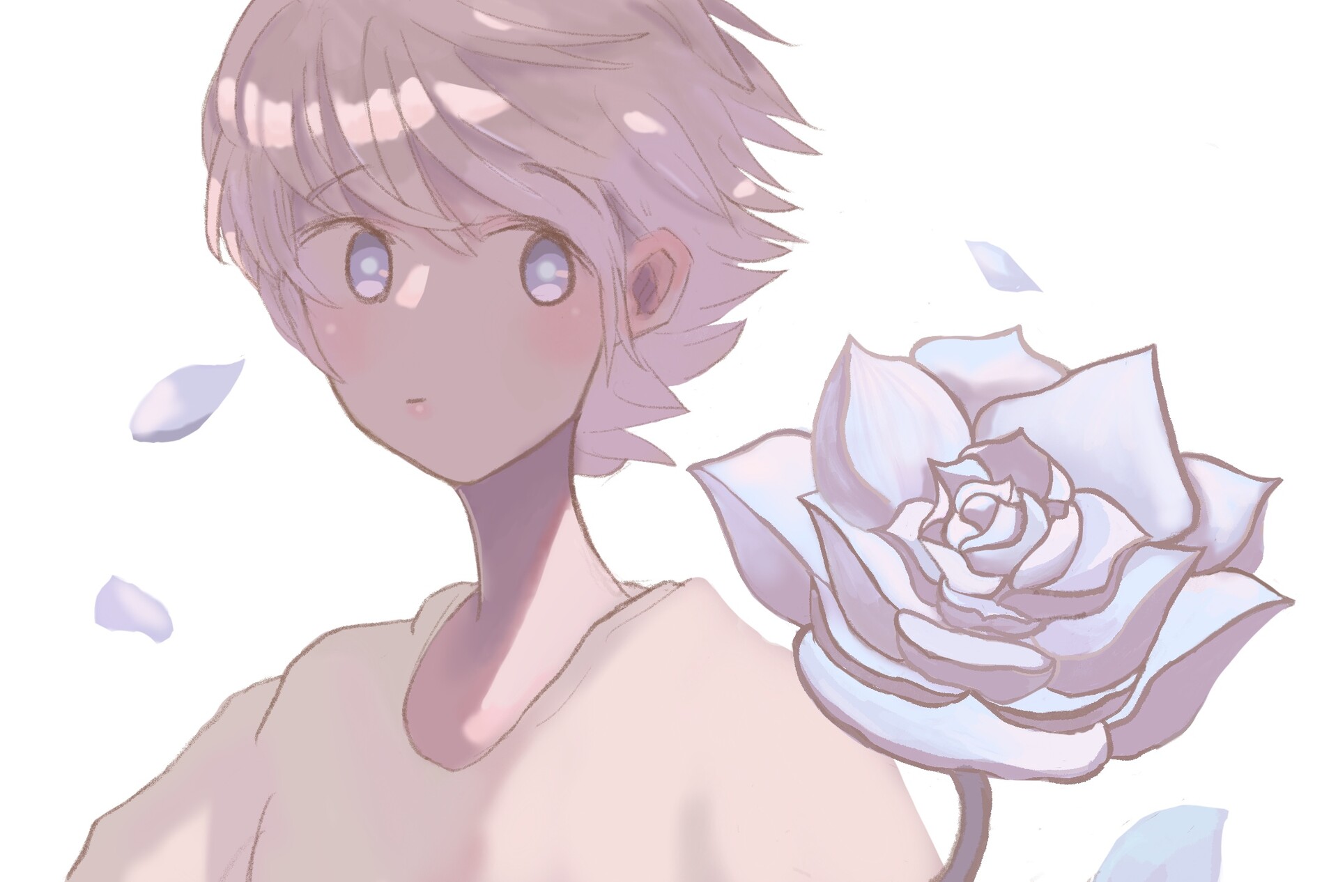 ArtStation - rose boy