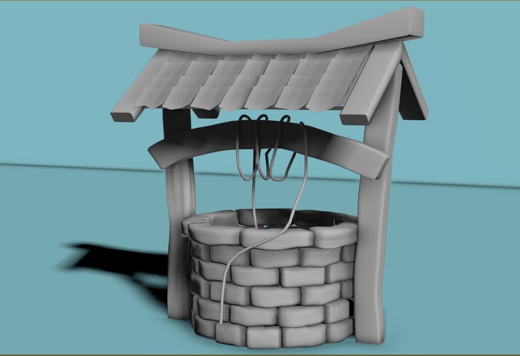 ArtStation - 3D Well