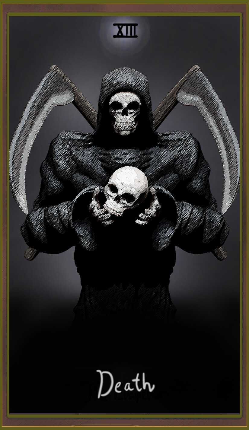 ArtStation - 3D Tarot Card Series - Death