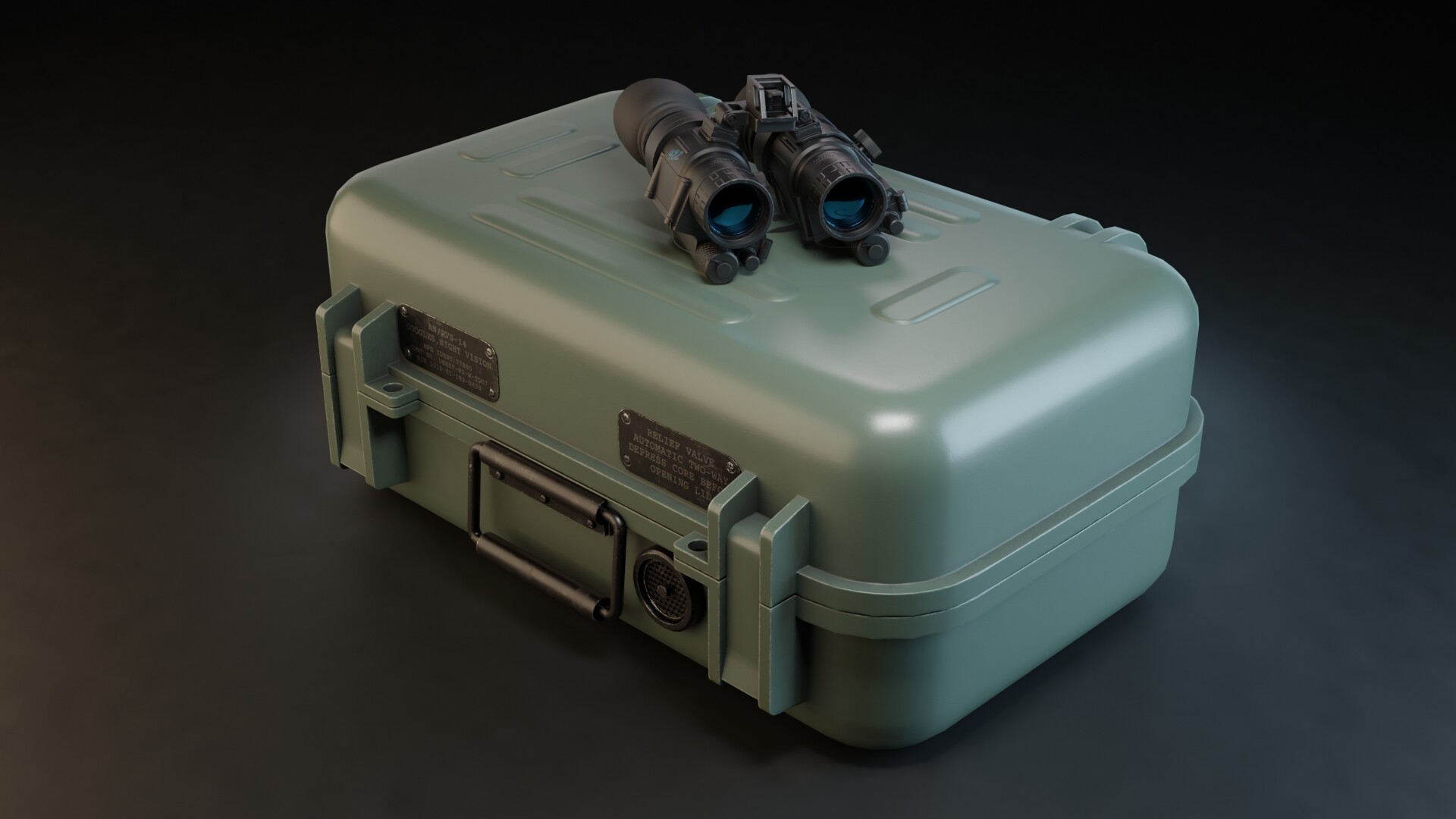 ArtStation - Night Vision Goggle, Dual AN/PVS-14