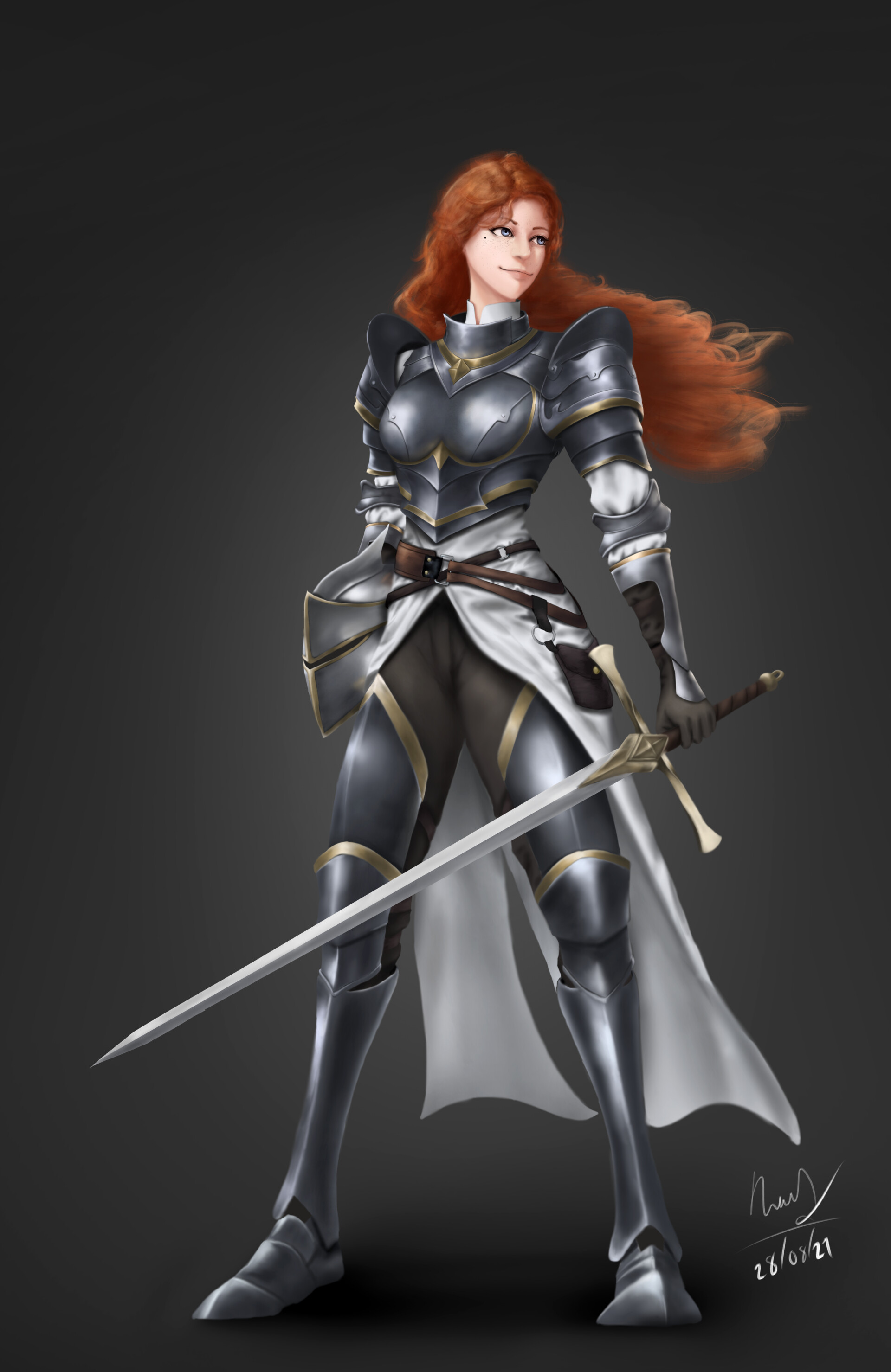 ArtStation - Knight Lady
