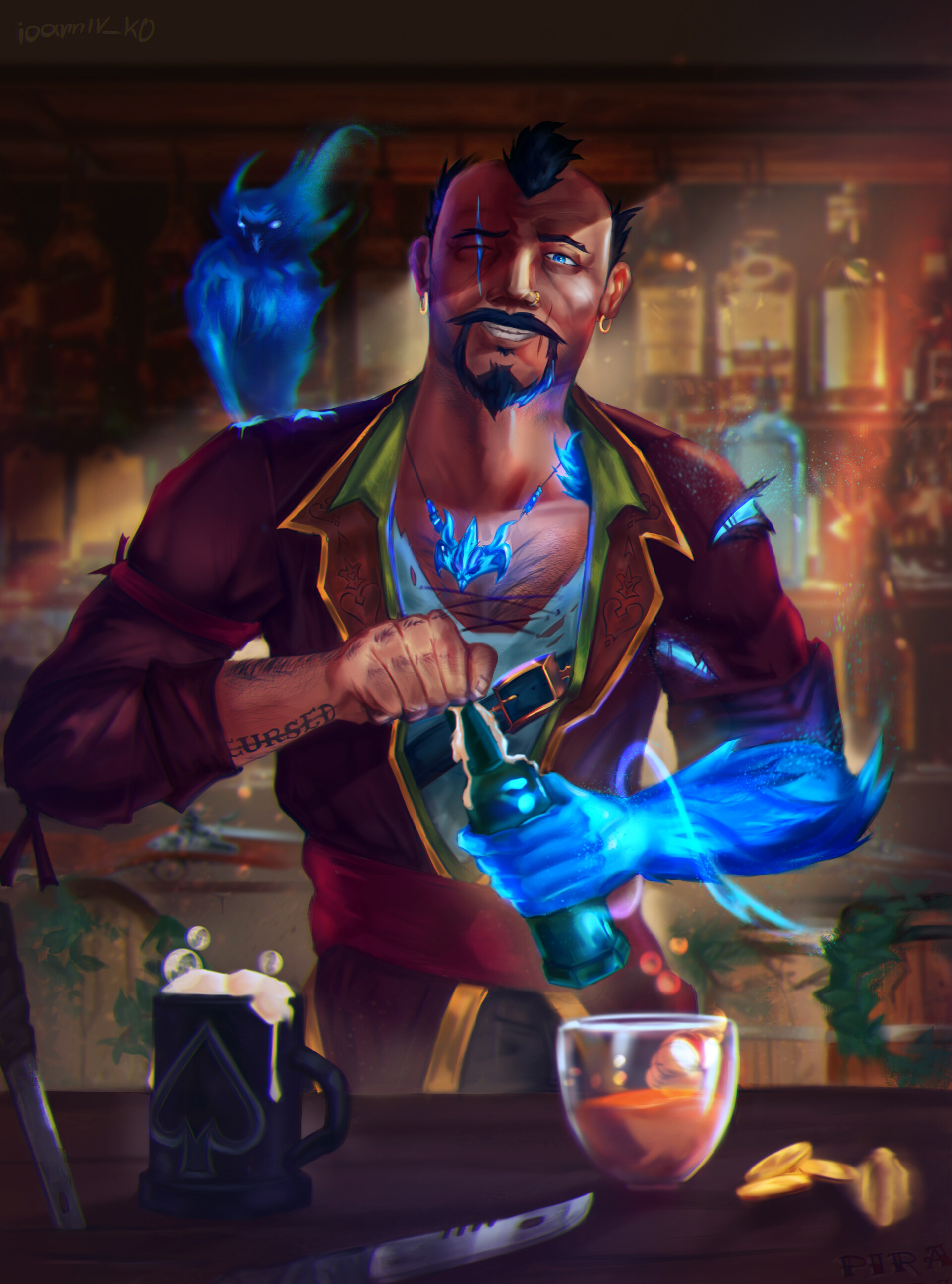 ArtStation - Pirate bartender