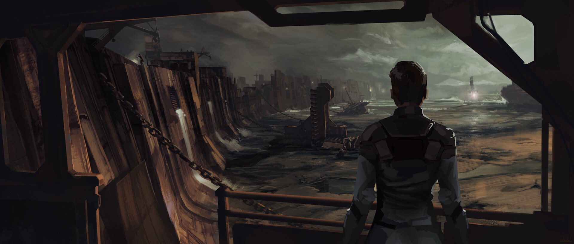 ArtStation - TIDES - IRON CURTAIN