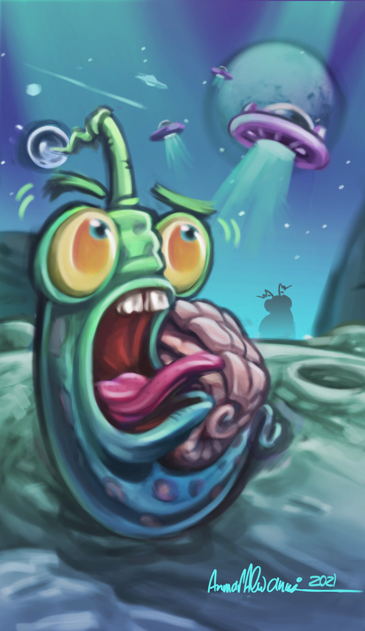 ArtStation - Alien Snails Attacked