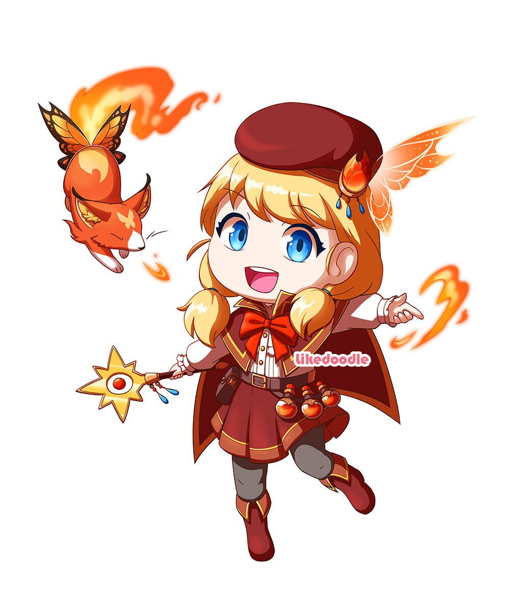 ArtStation - Fire Wizard