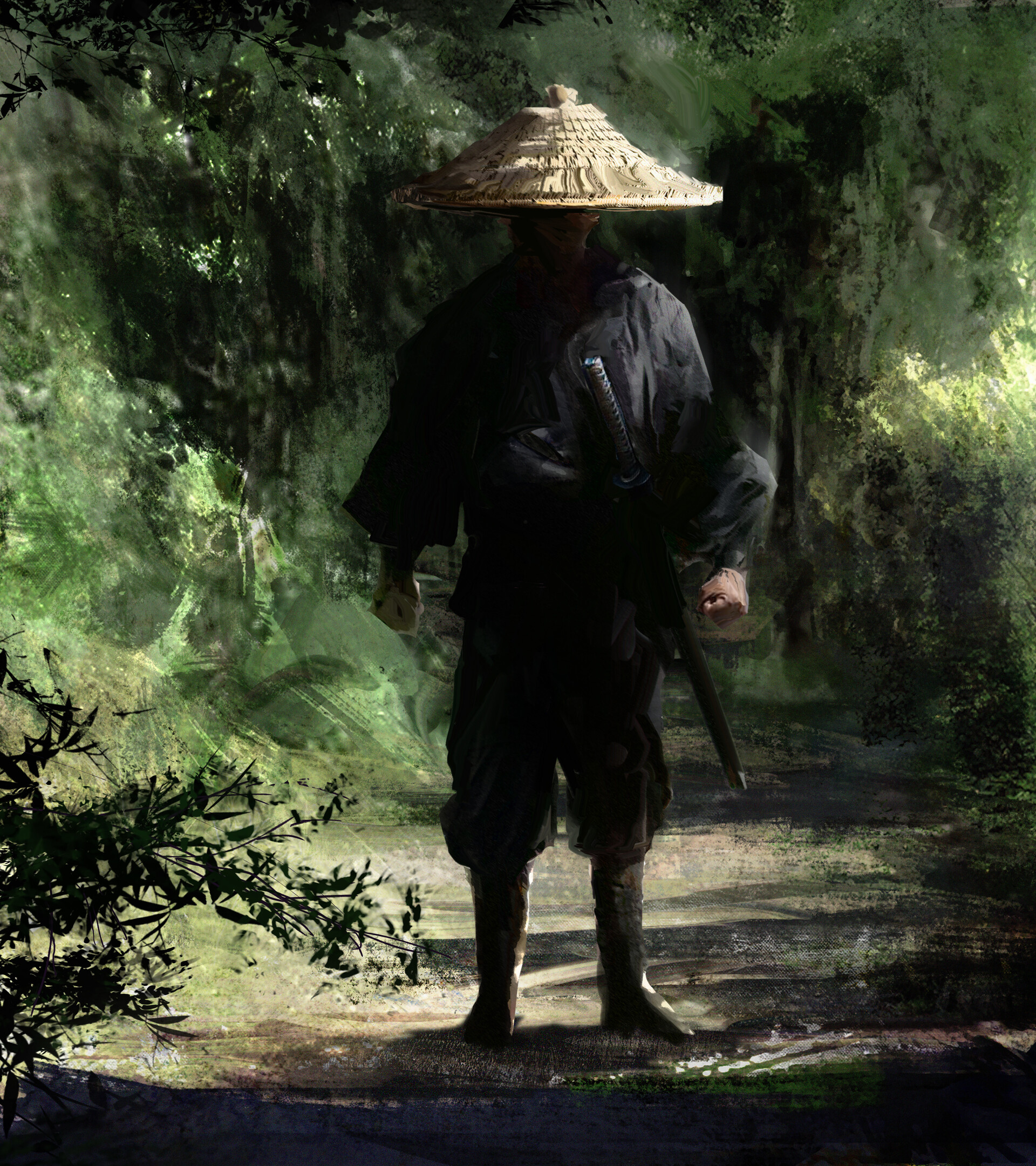 rice hat warrior