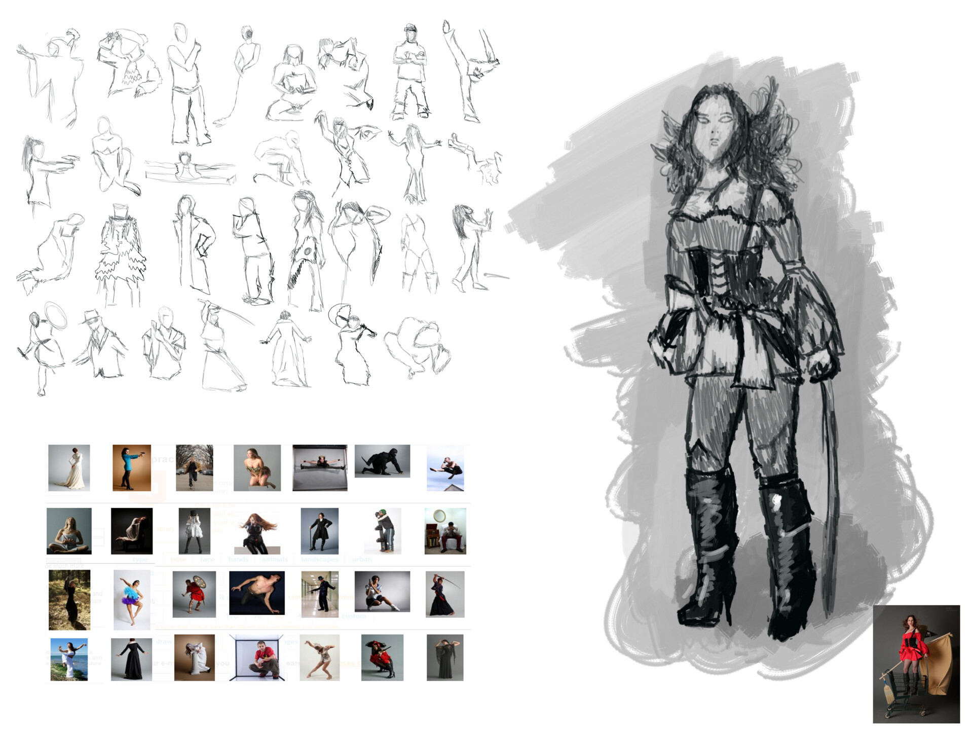 ArtStation - quick poses