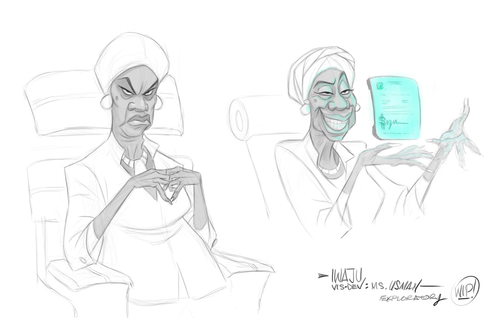 jeff merghart - Iwaju: Mrs. Usman