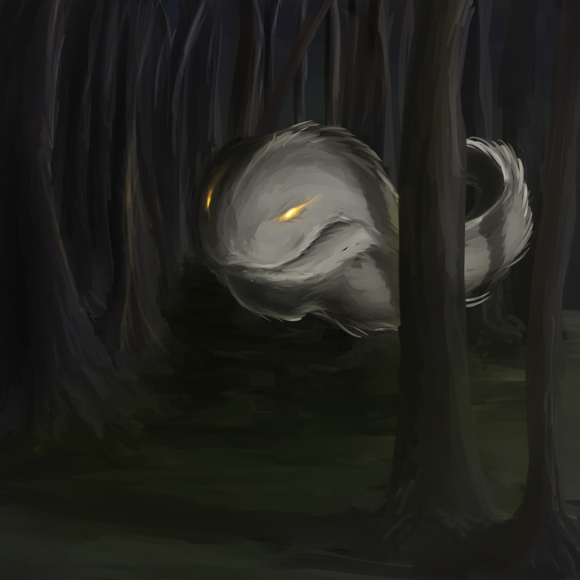 ArtStation - Furred Forest Blob