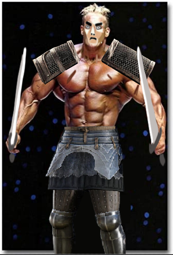 Samuel Basset - Pectoral photobash for my next sculpt