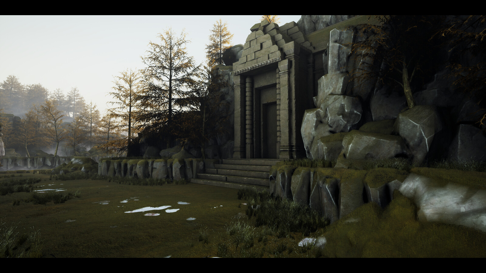 Sir Geo - Fantasy Cliff Temples UE4