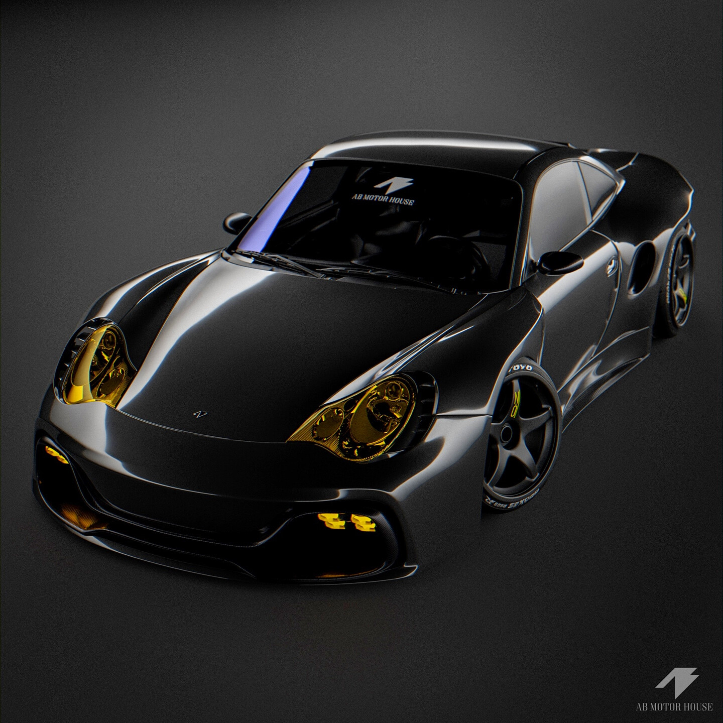 Aaron Beck - porsche 996 bodykit