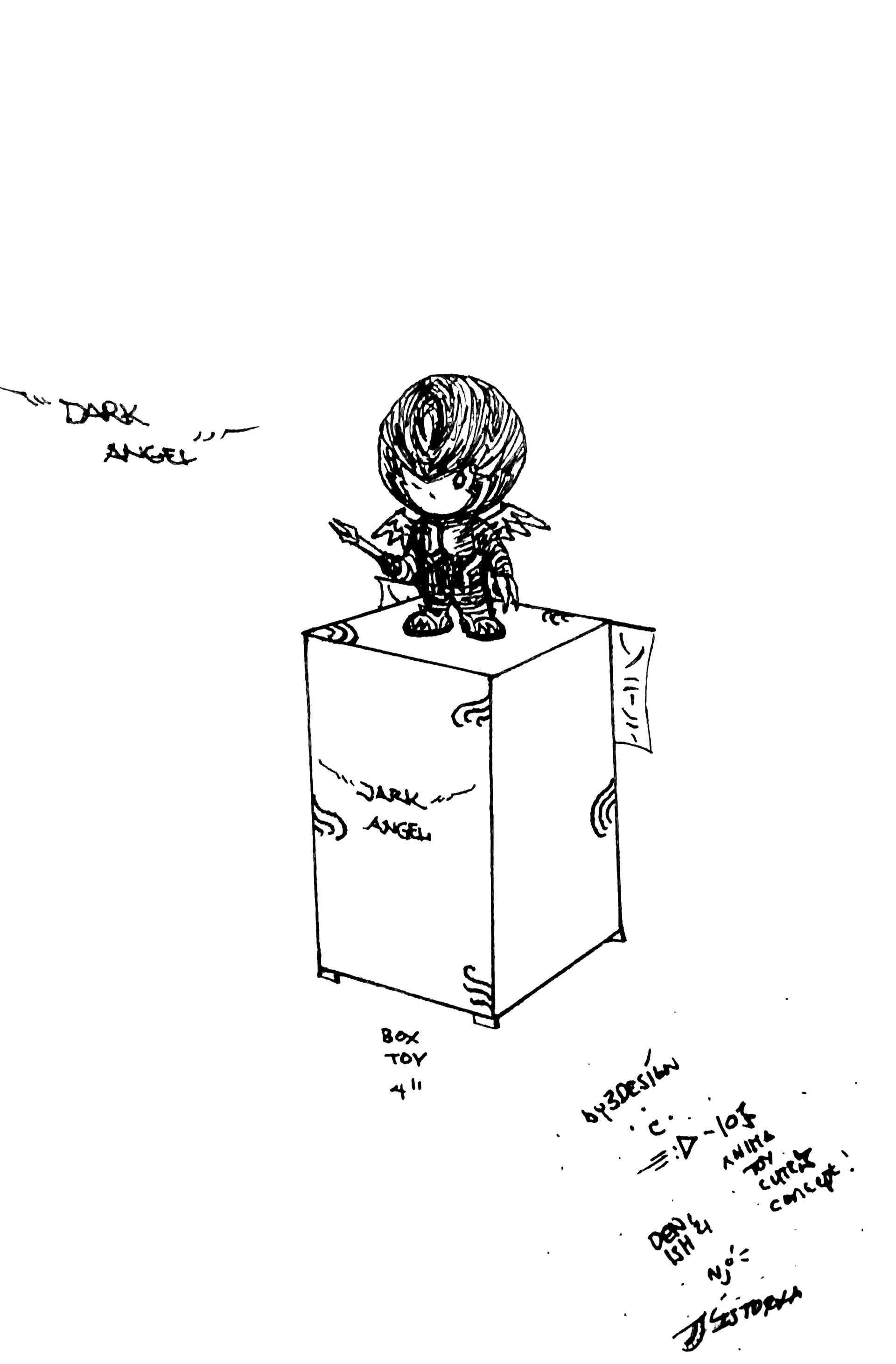 ArtStation - ```DARK⚔ANGEL``` concept sci-fi comics anima t¤y cute☆ 4 ...