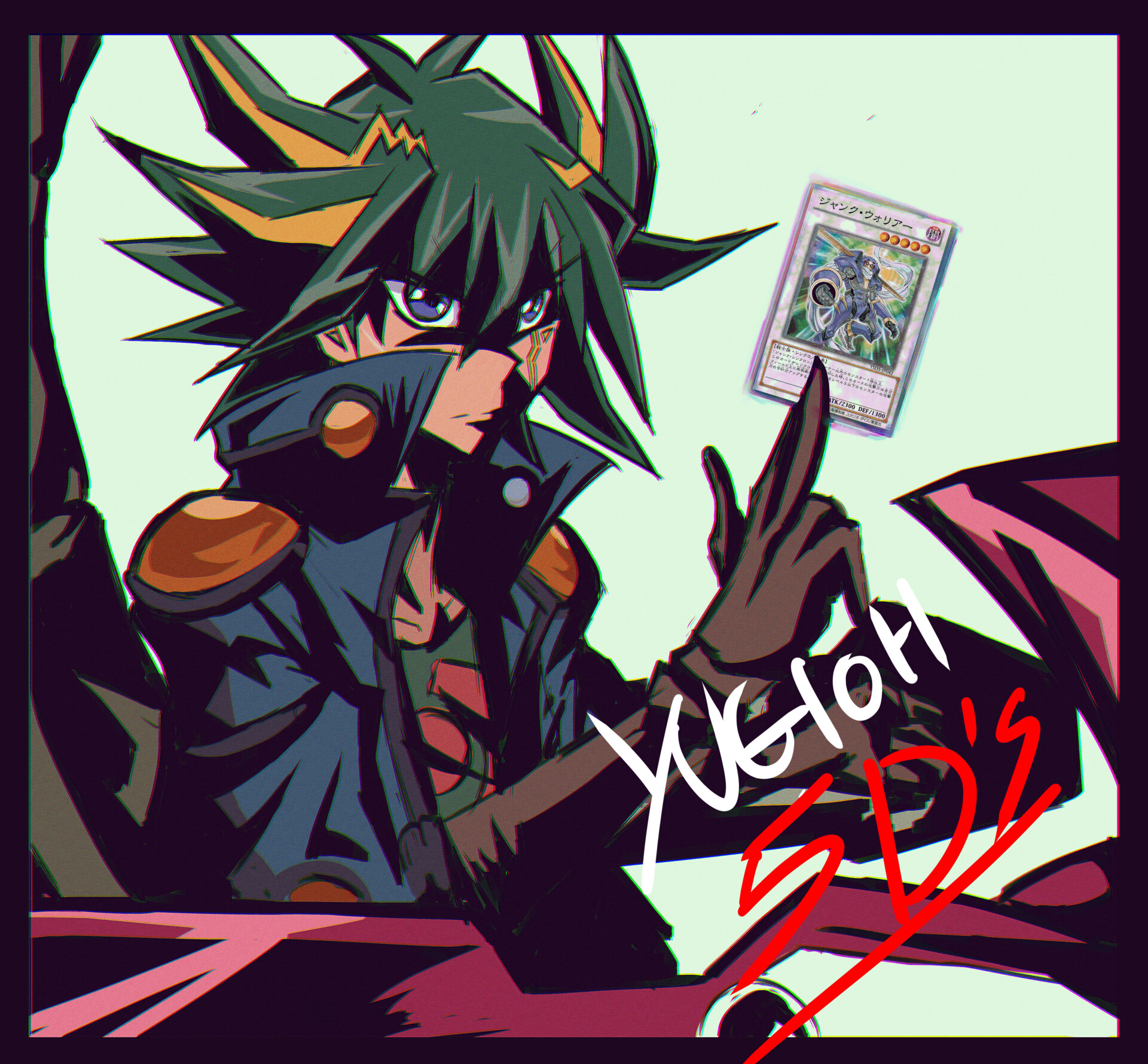 Cartoes Yugioh 5ds Yusei