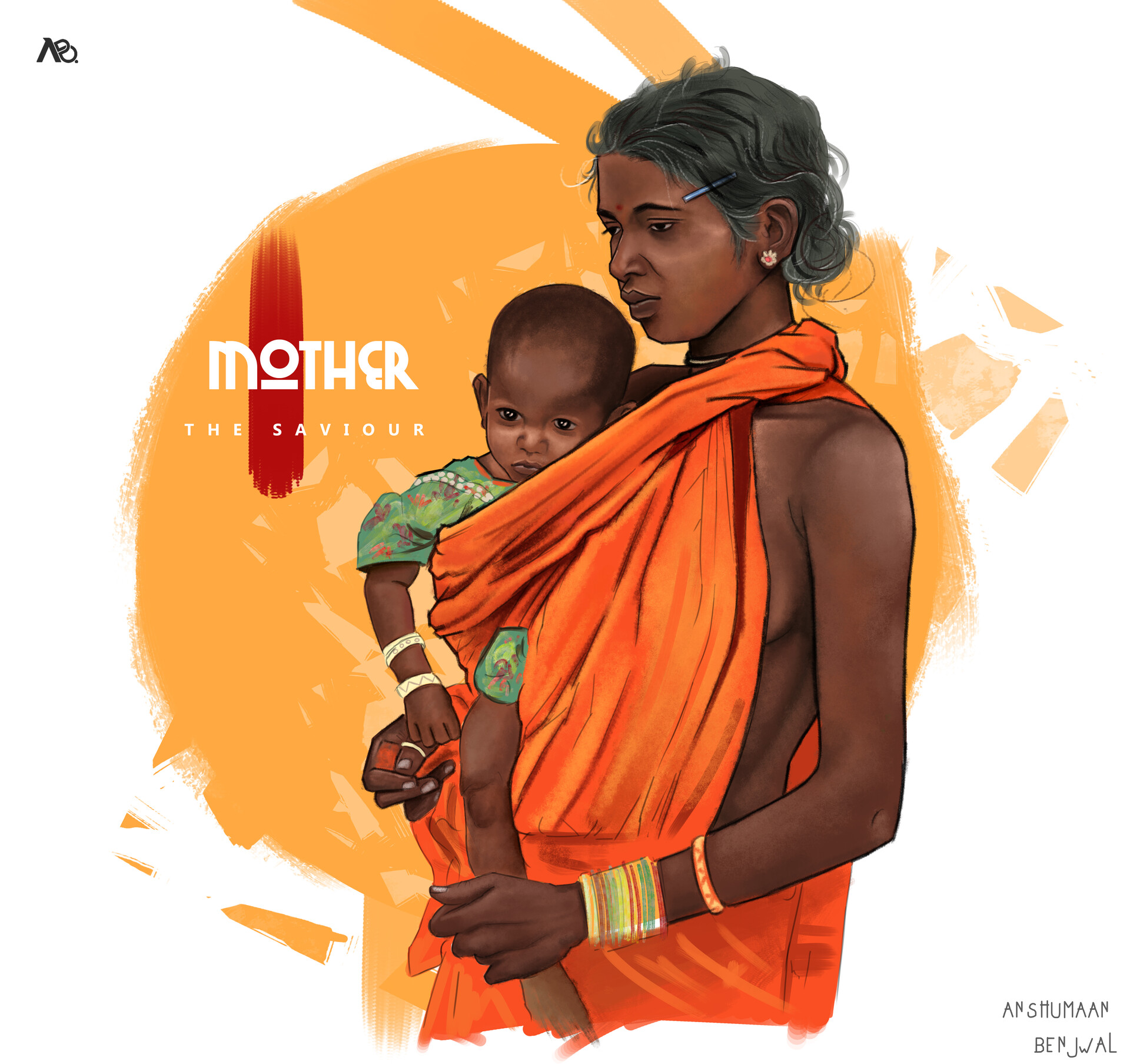 ArtStation - warrior mother