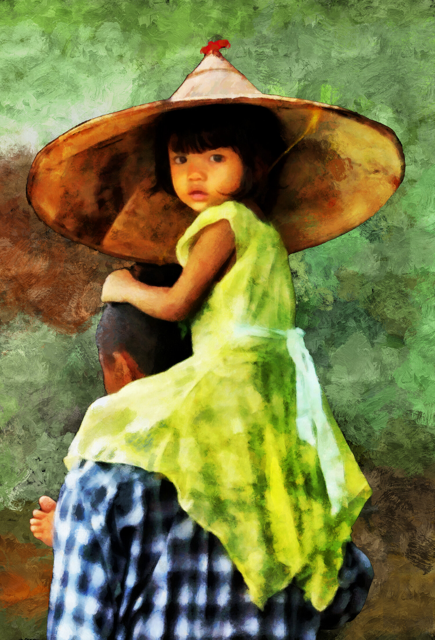 ArtStation - Girl 17 - Oil