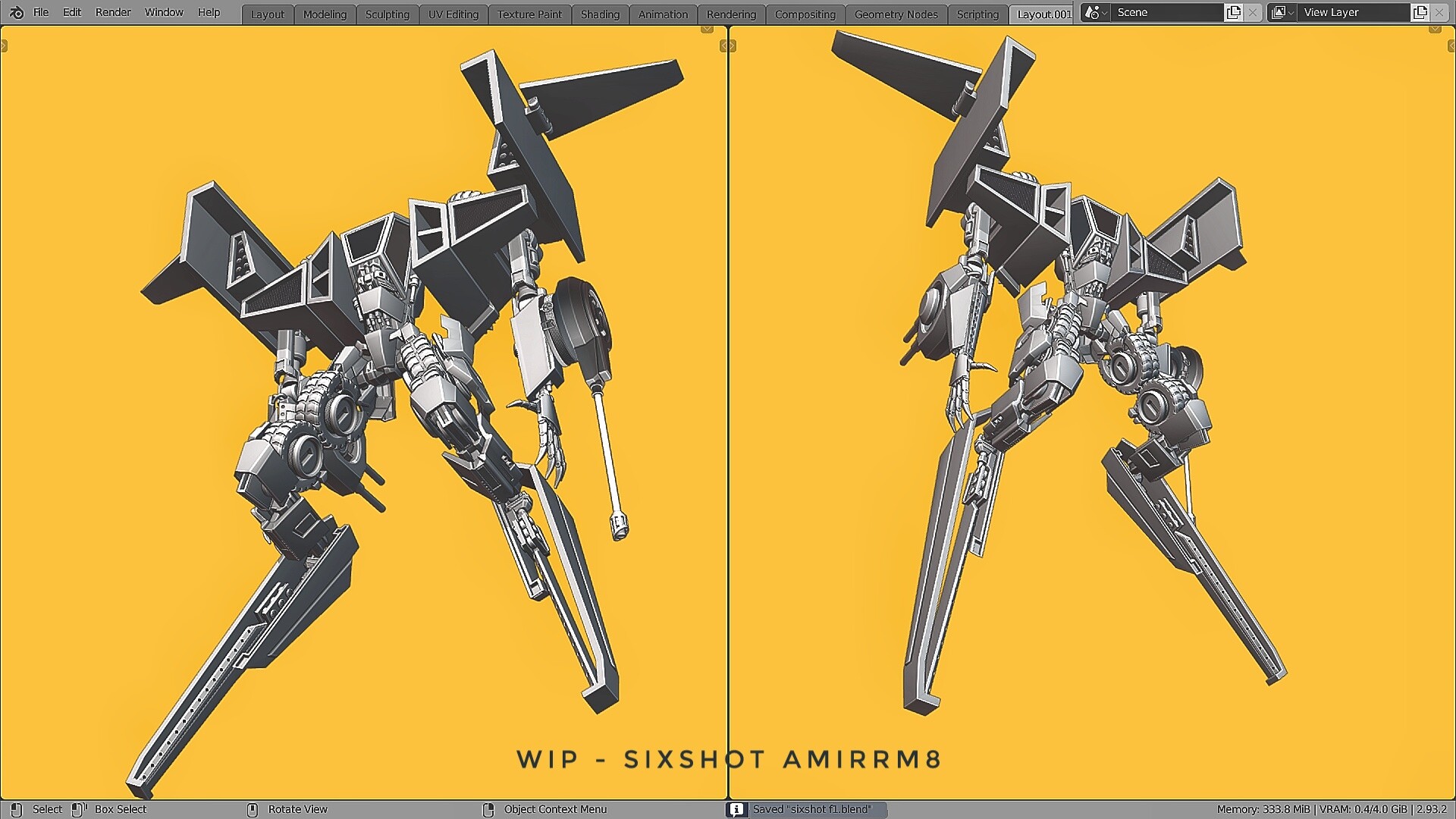 ArtStation - Transformers Sixshot