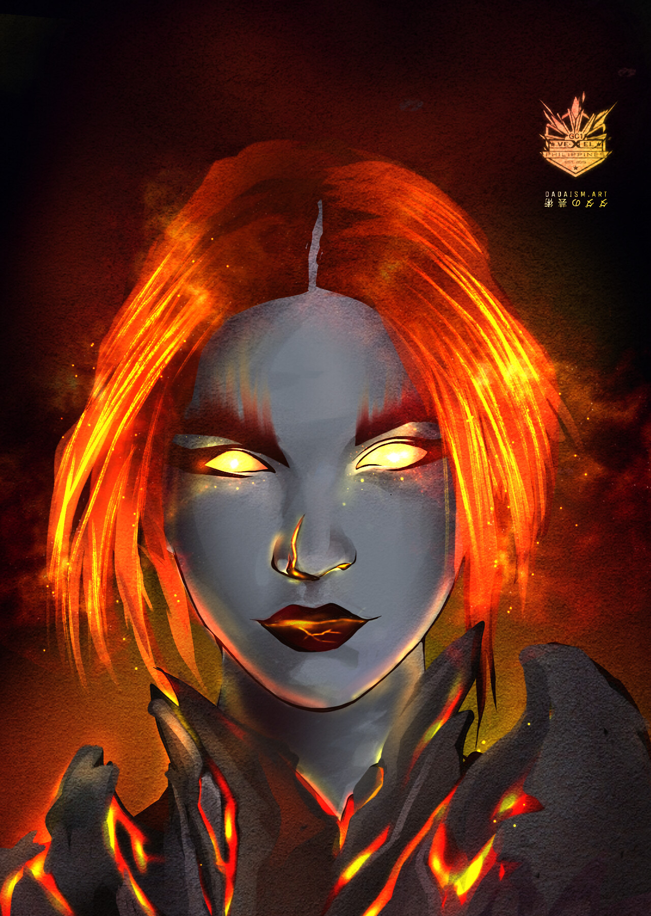 ArtStation - LAVA GIRL