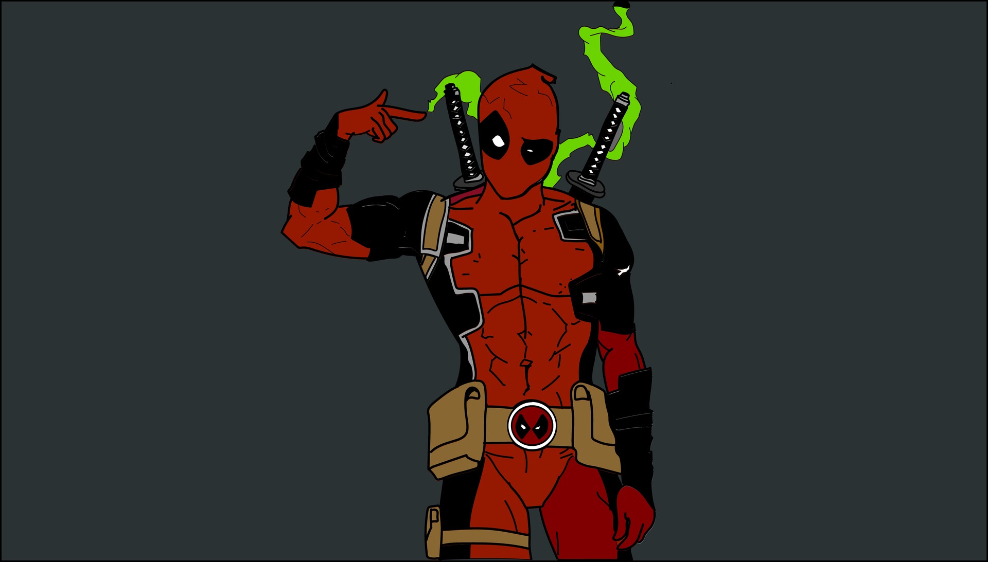 ArtStation - Deadpool Illustration