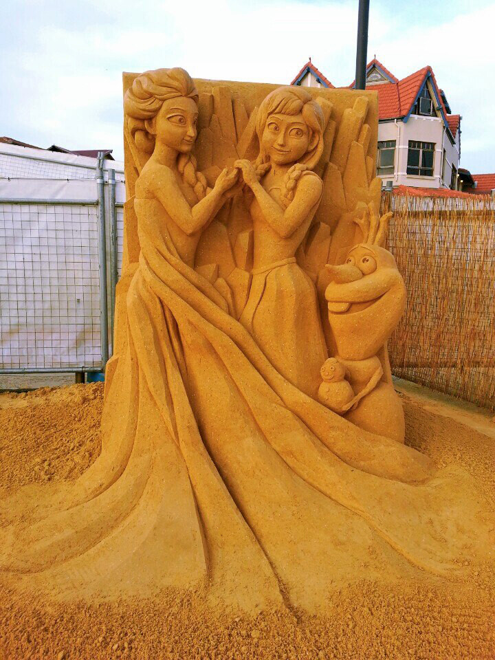ArtStation - Frozen Sand Sculpture