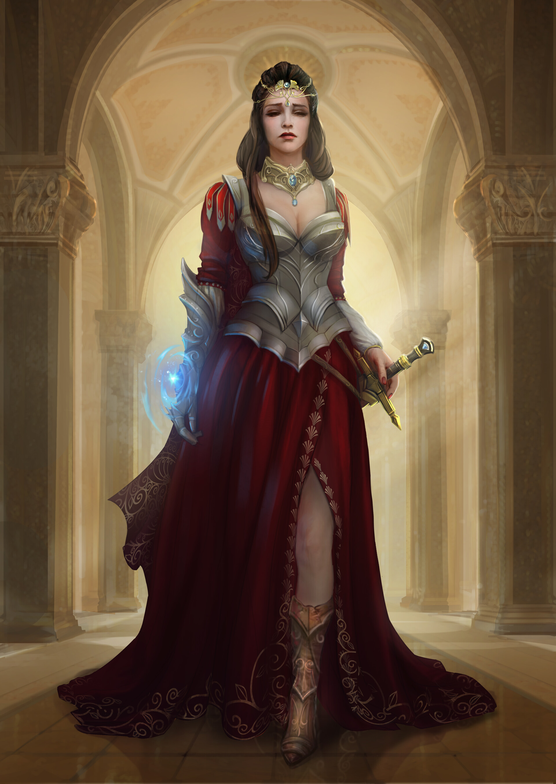 ArtStation - Arcanya tarot cards