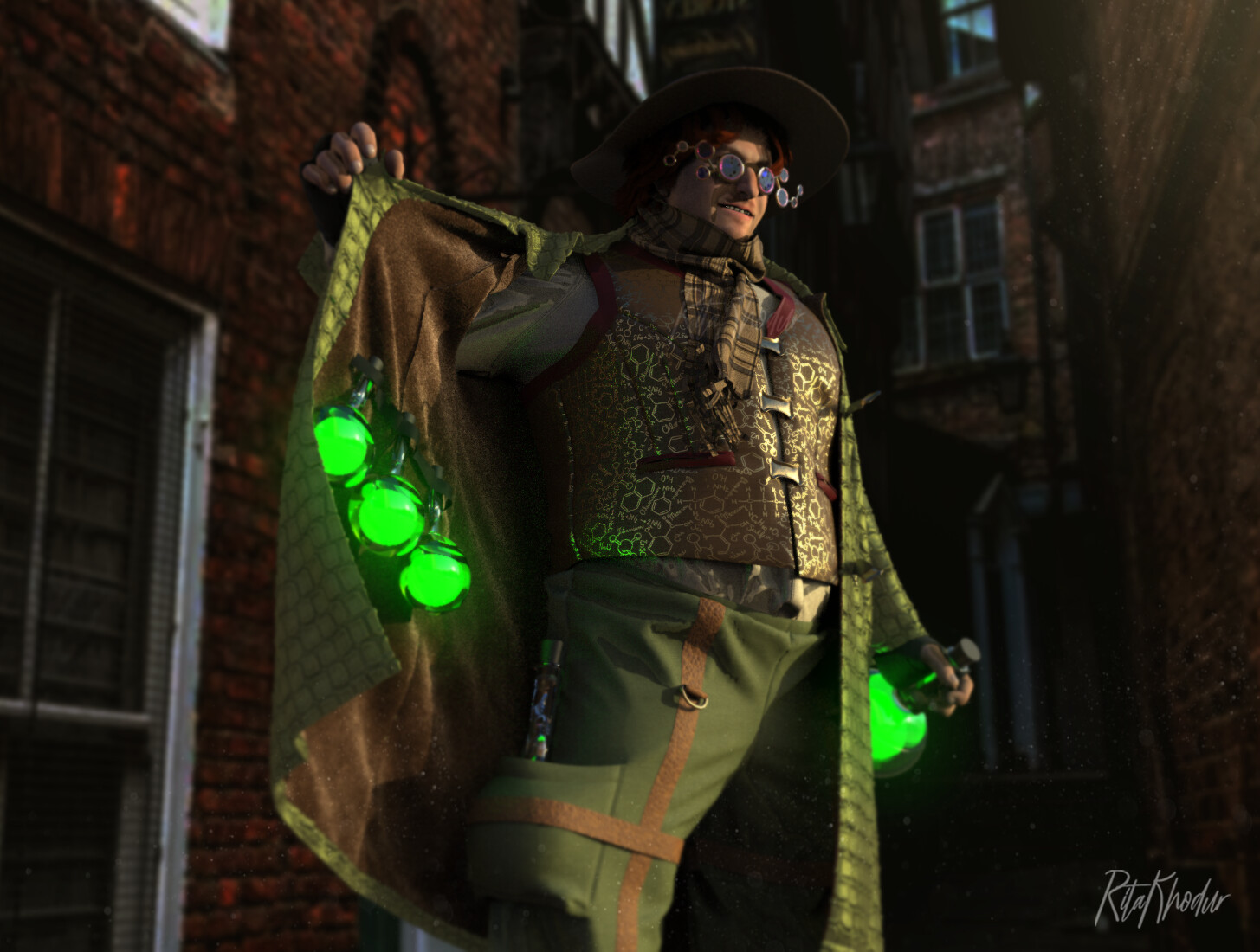 ArtStation - The Alchemist Merchant - Original Design